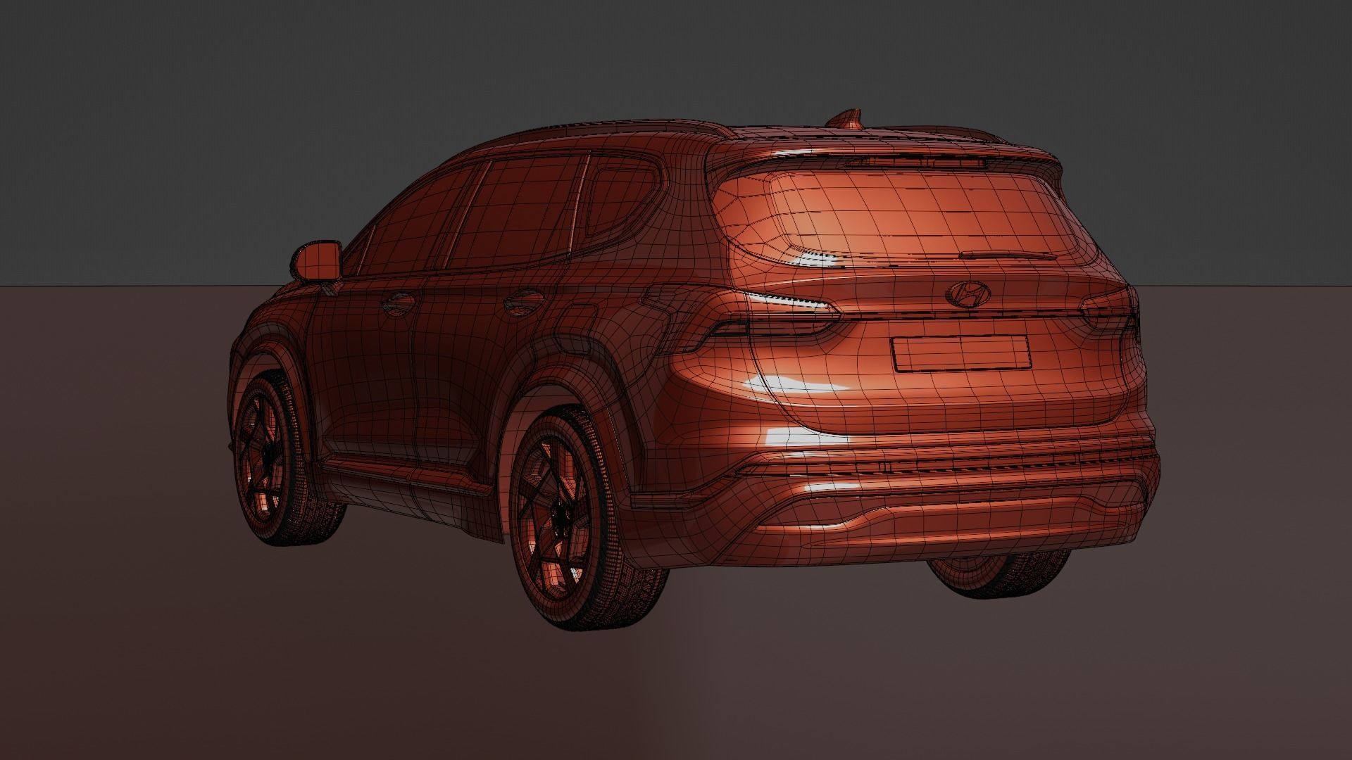 Hyundai Santa Fe 2023 3D model | CGTrader