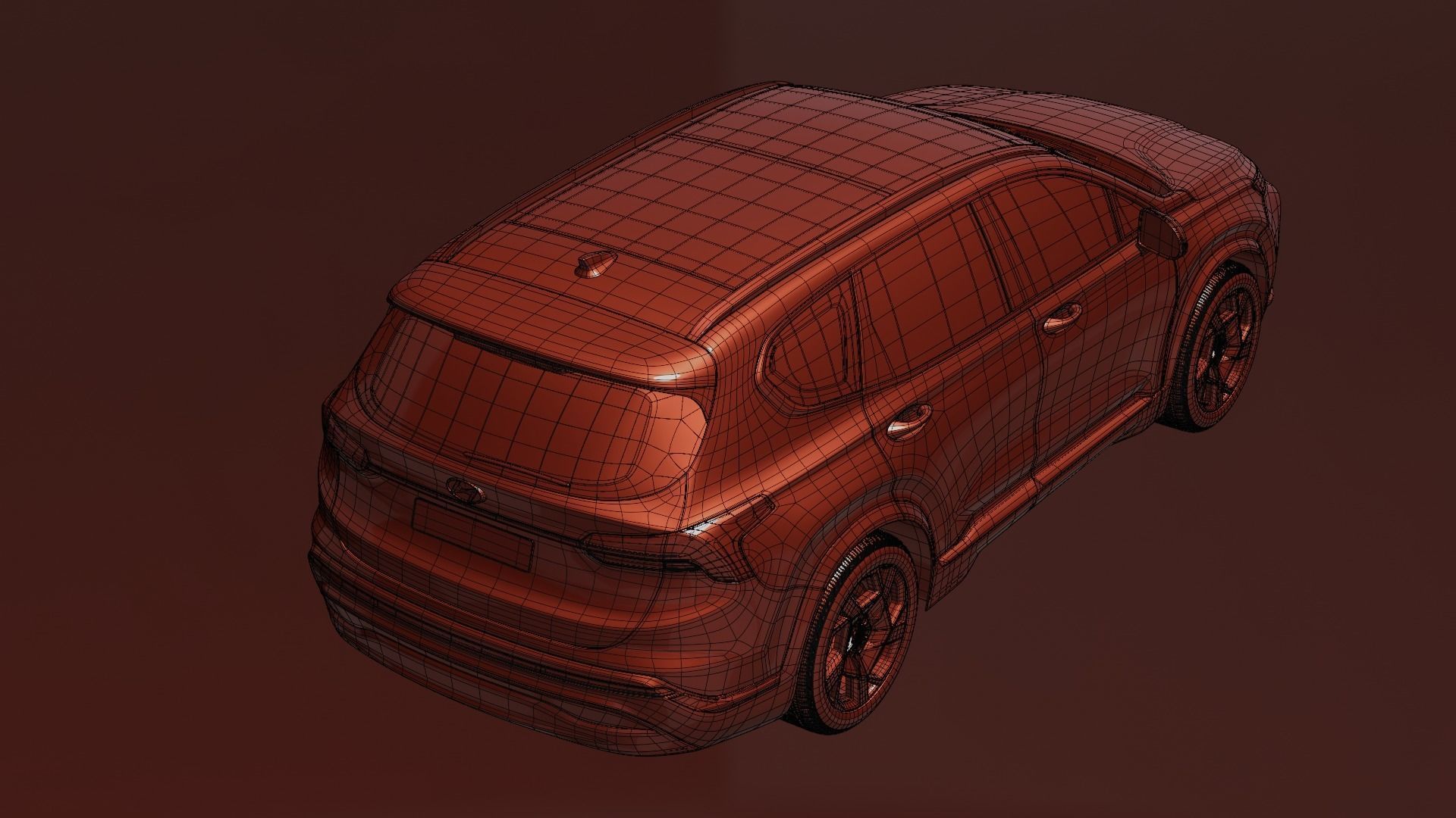 Hyundai Santa Fe 2023 3D model | CGTrader