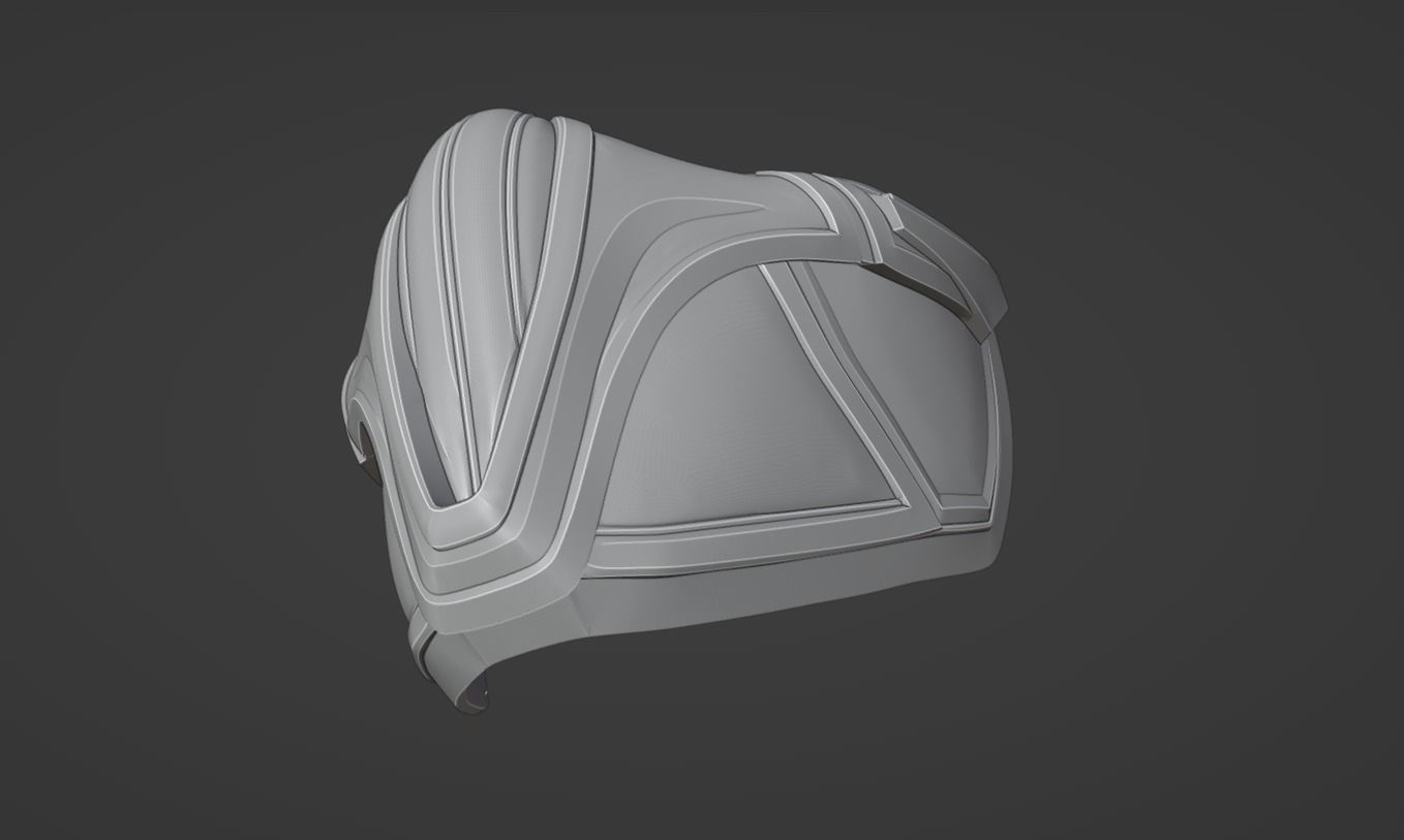 Rain mask - Edenian Bastard 3D model 3D printable | CGTrader