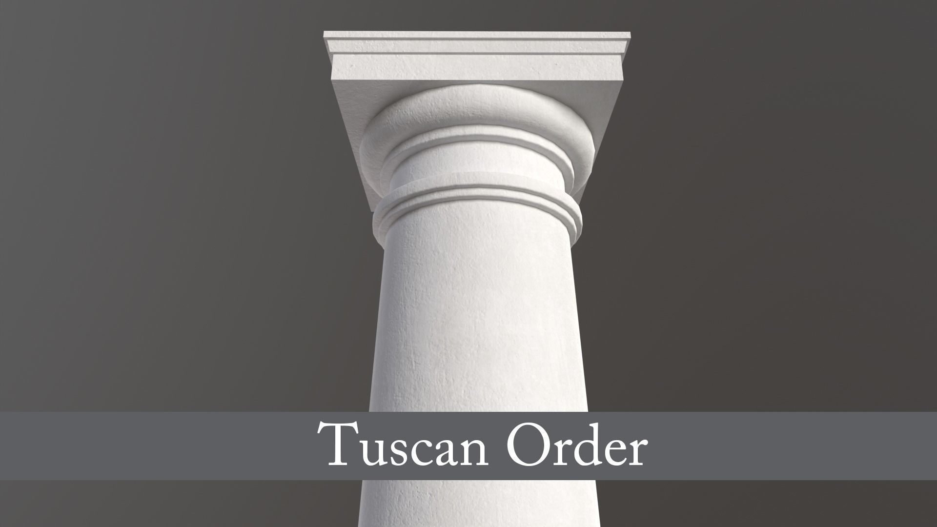 3D model Columns of Classical Architectural Orders VR / AR / low-poly | CGTrader