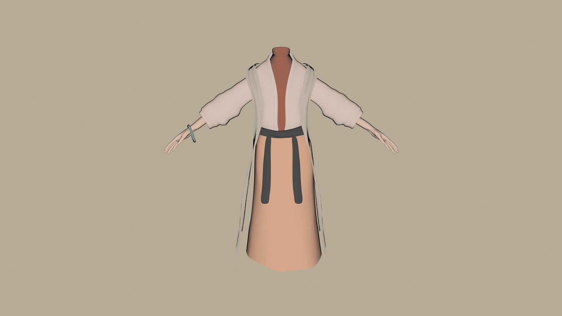 Ink man animation 3D model animated rigged | CGTrader