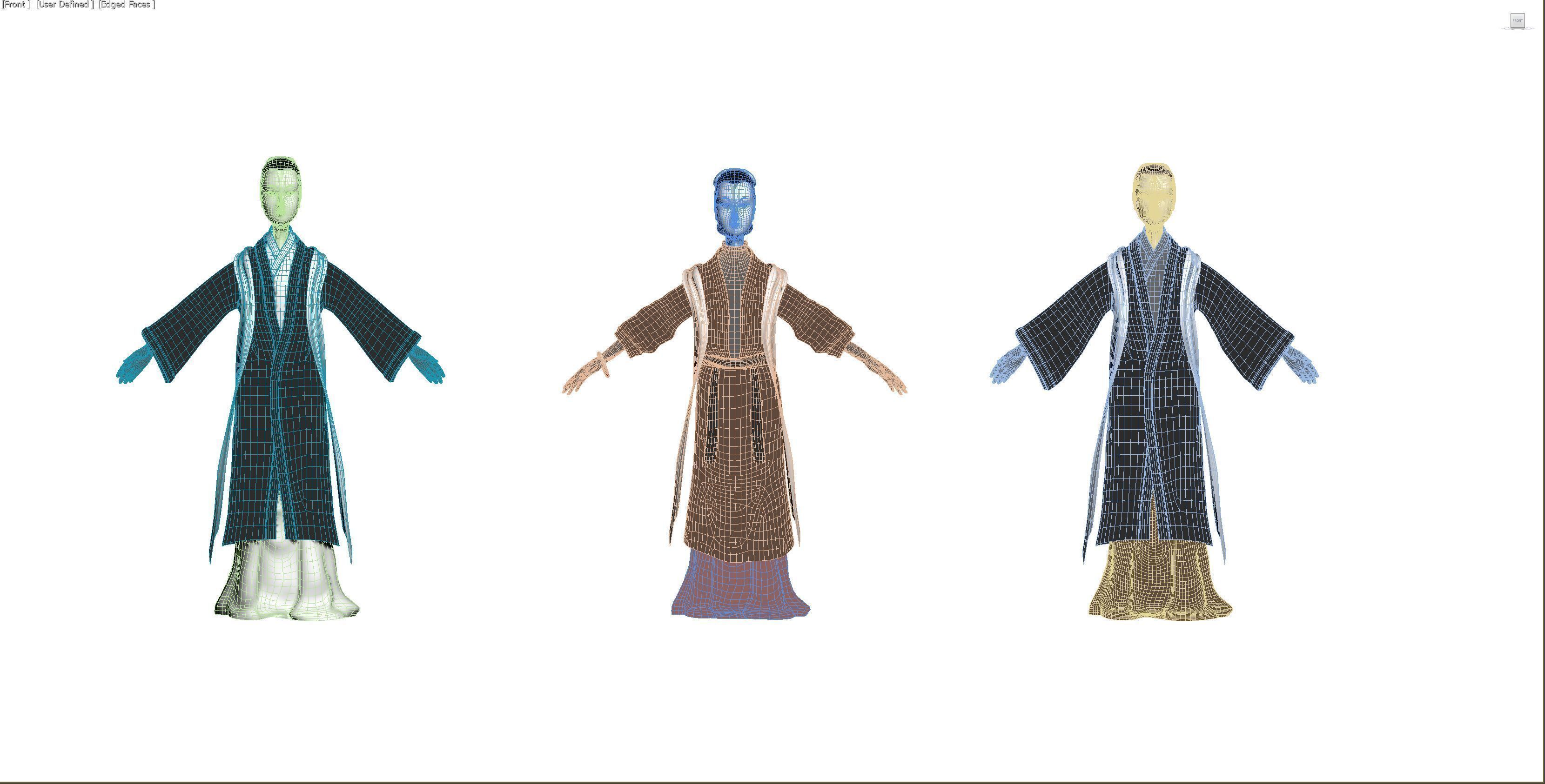 Ink man animation 3D model animated rigged | CGTrader