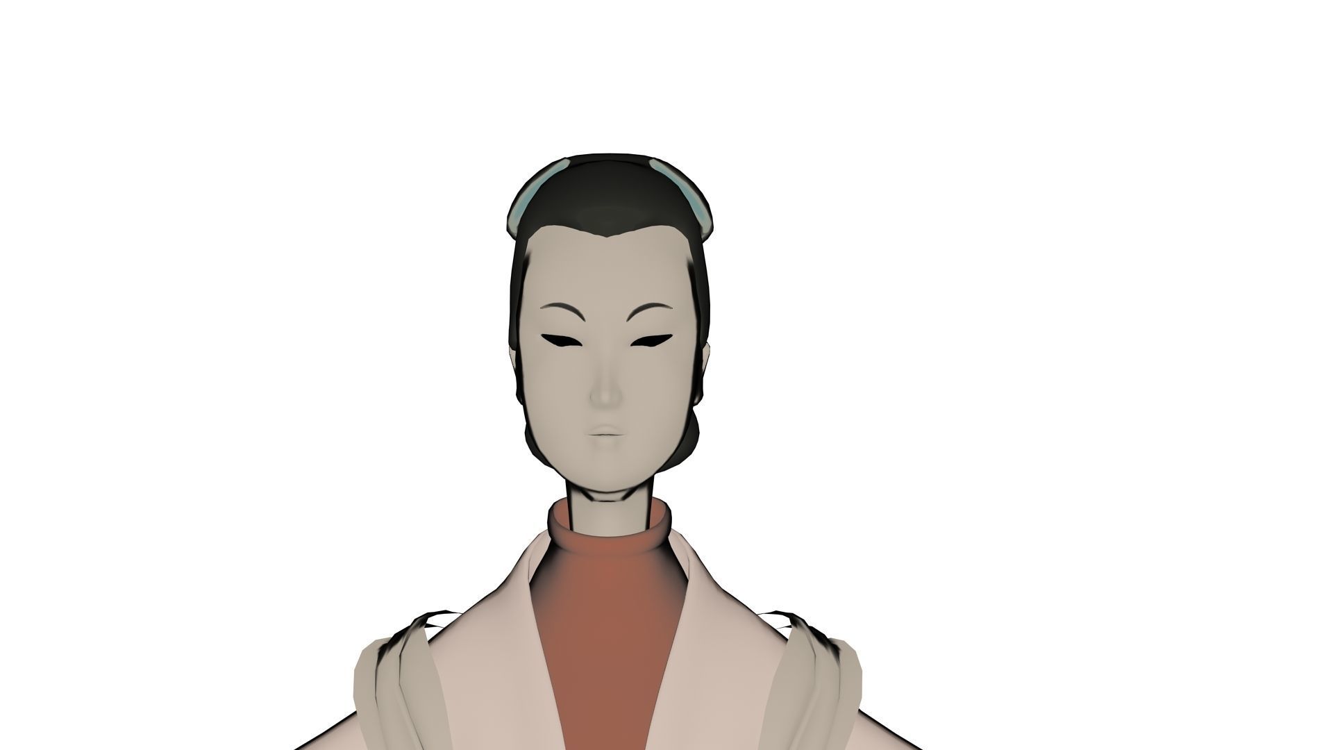 Ink man animation 3D model animated rigged | CGTrader