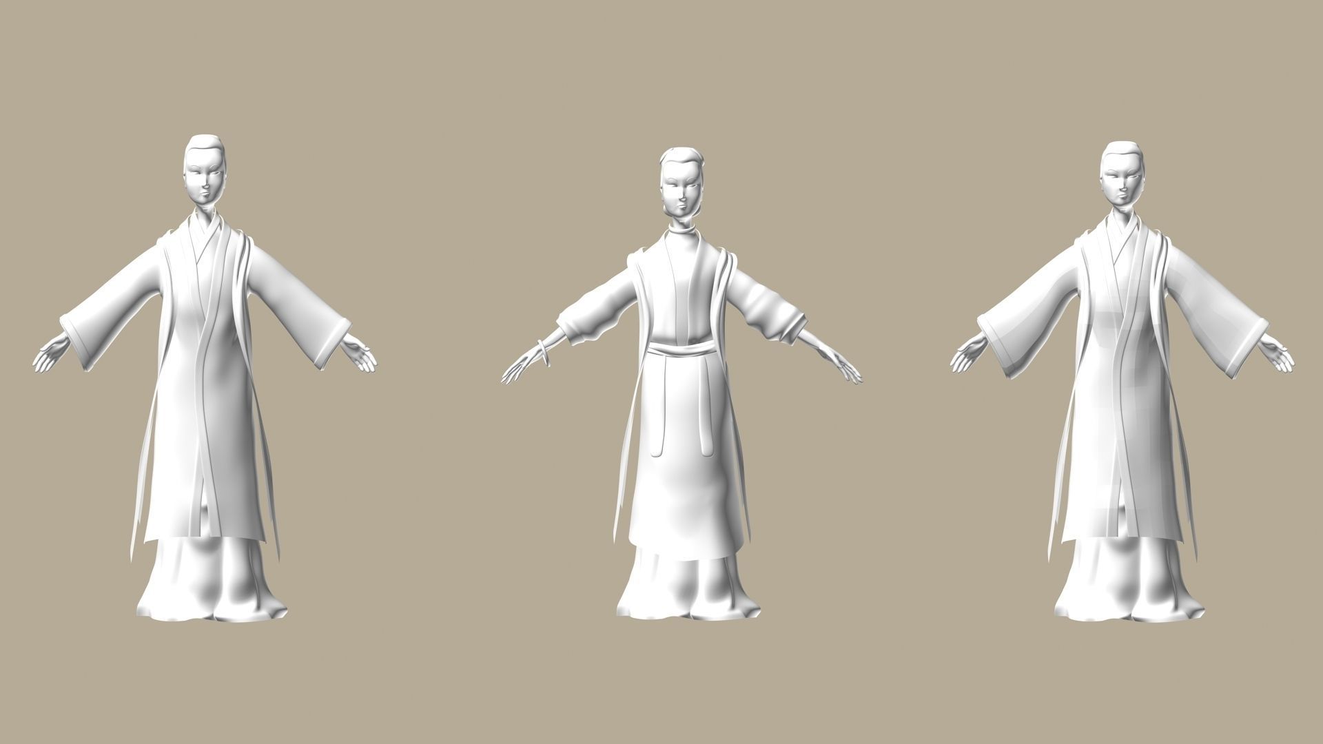 Ink man animation 3D model animated rigged | CGTrader