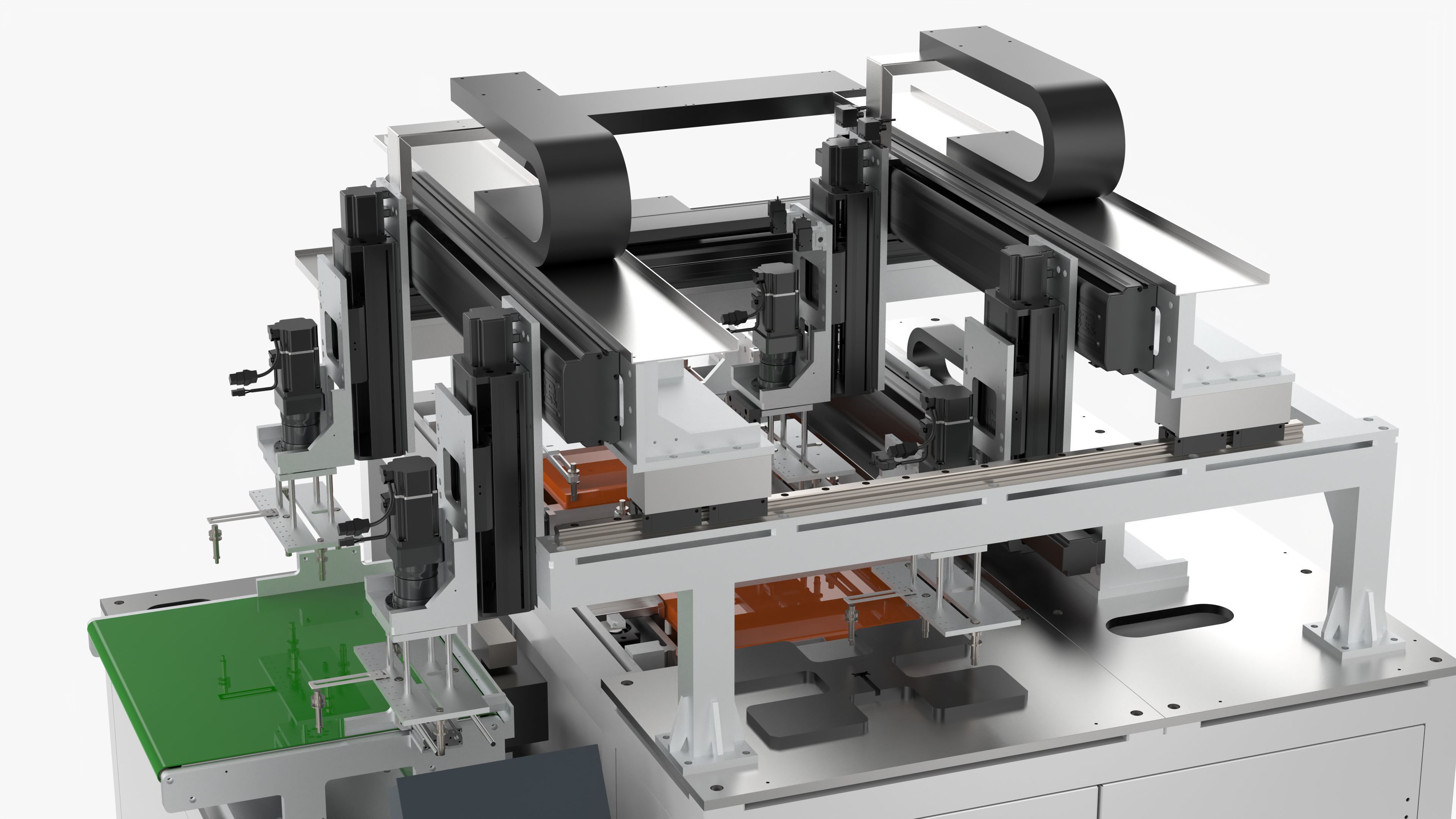 Automatic PCB Flat Plate Loading Machine 3D model | CGTrader