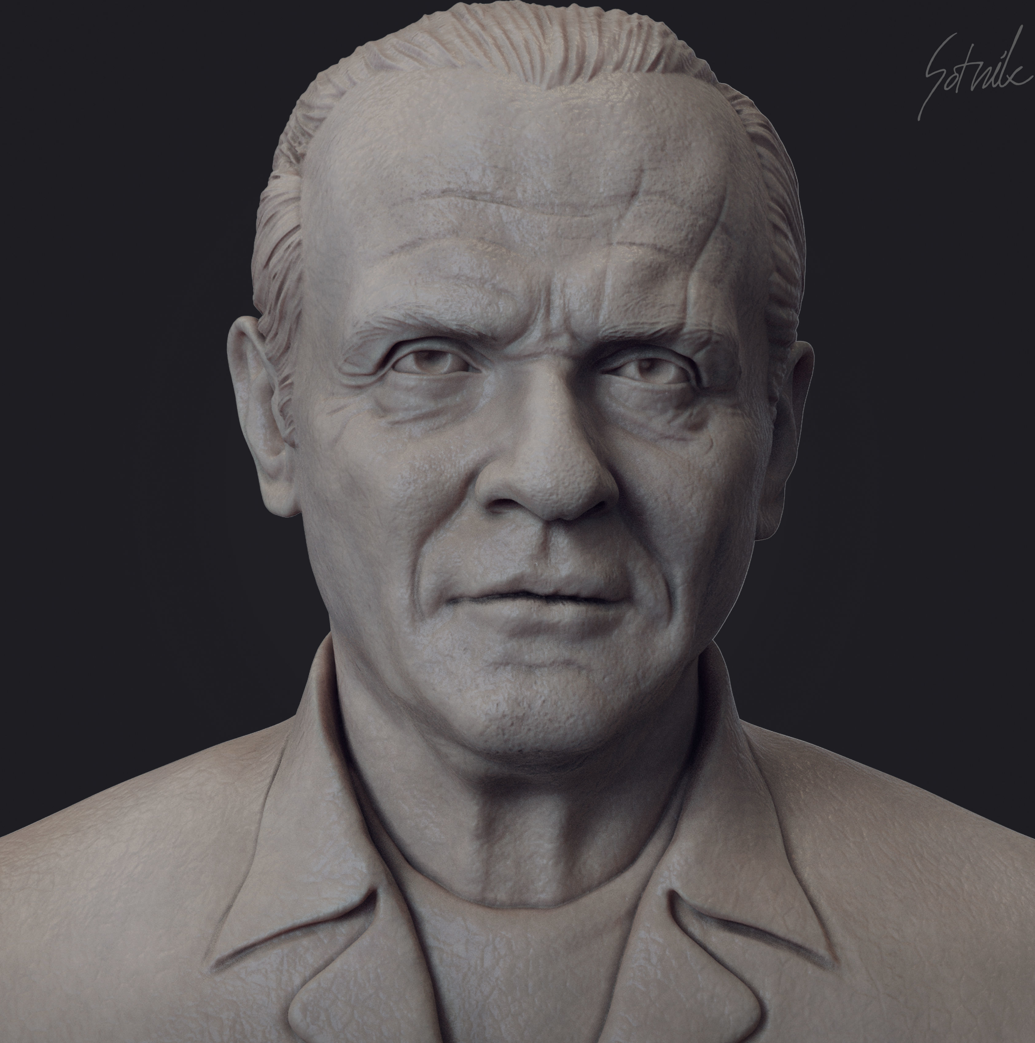 Anthony Hopkins 3d models 3D model 3D printable | CGTrader