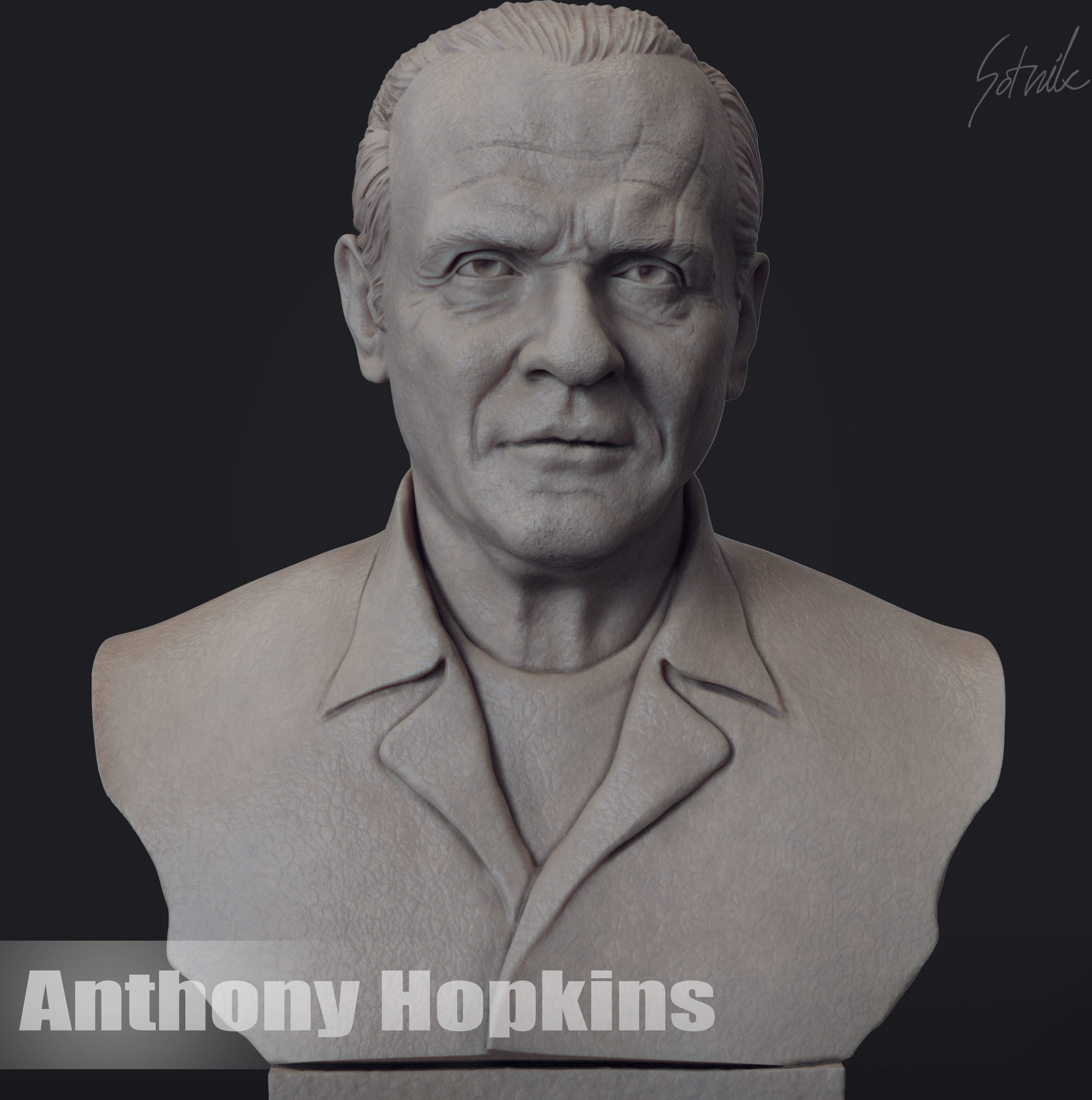 Anthony Hopkins 3d models 3D model 3D printable | CGTrader