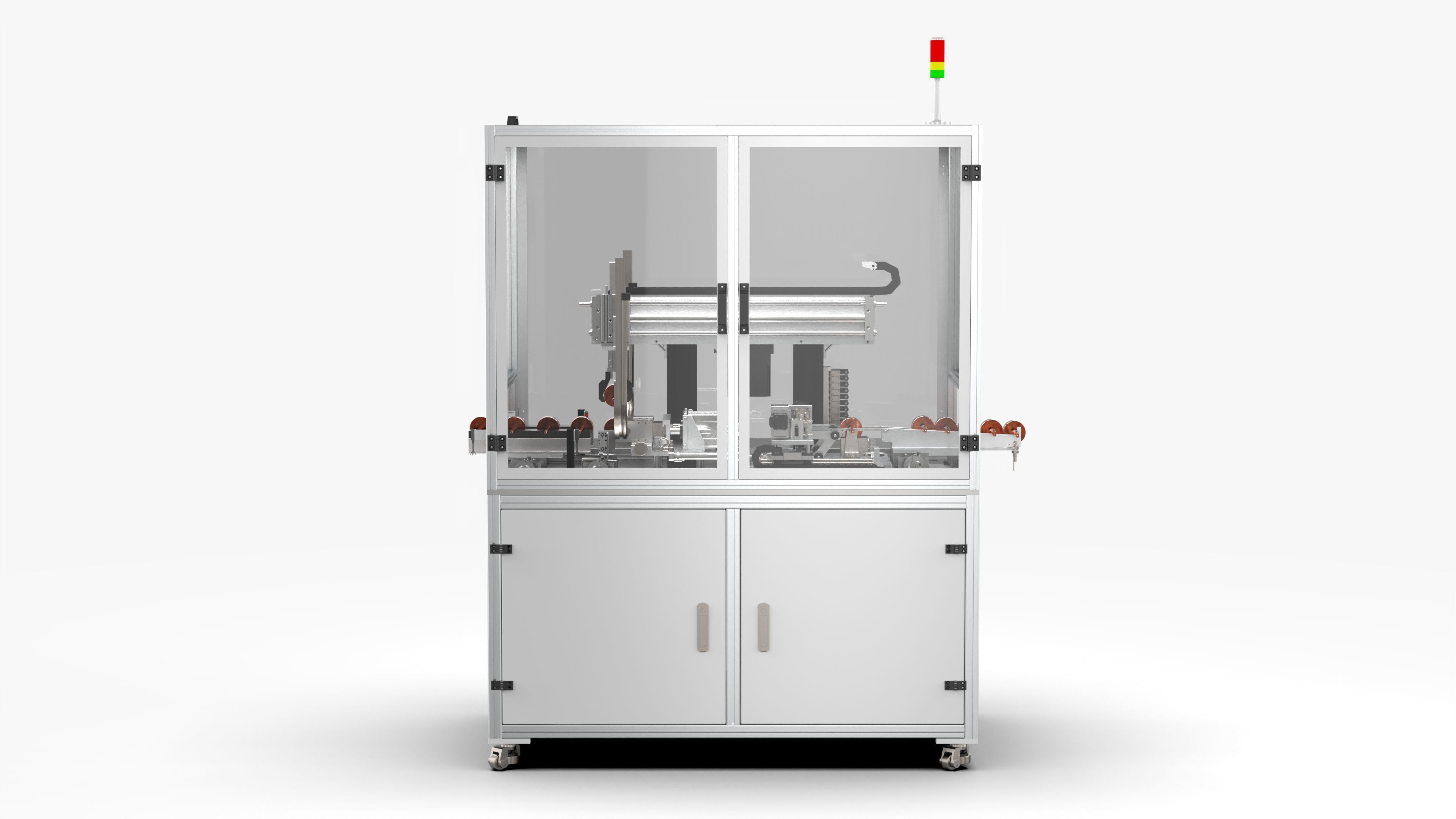Spring and Anti-Rust Oil Assembly Machine 3D model | CGTrader