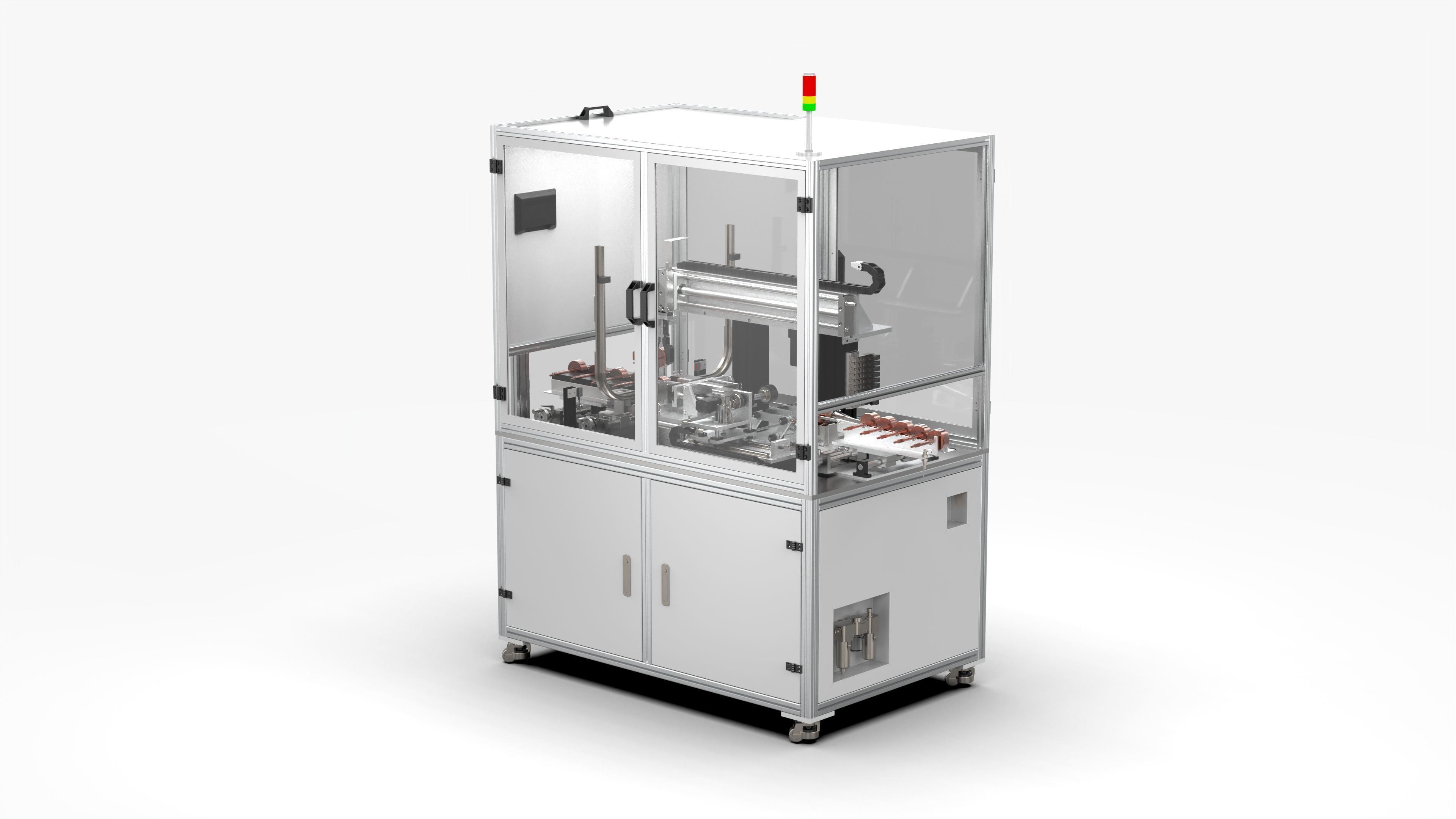 Spring and Anti-Rust Oil Assembly Machine 3D model | CGTrader