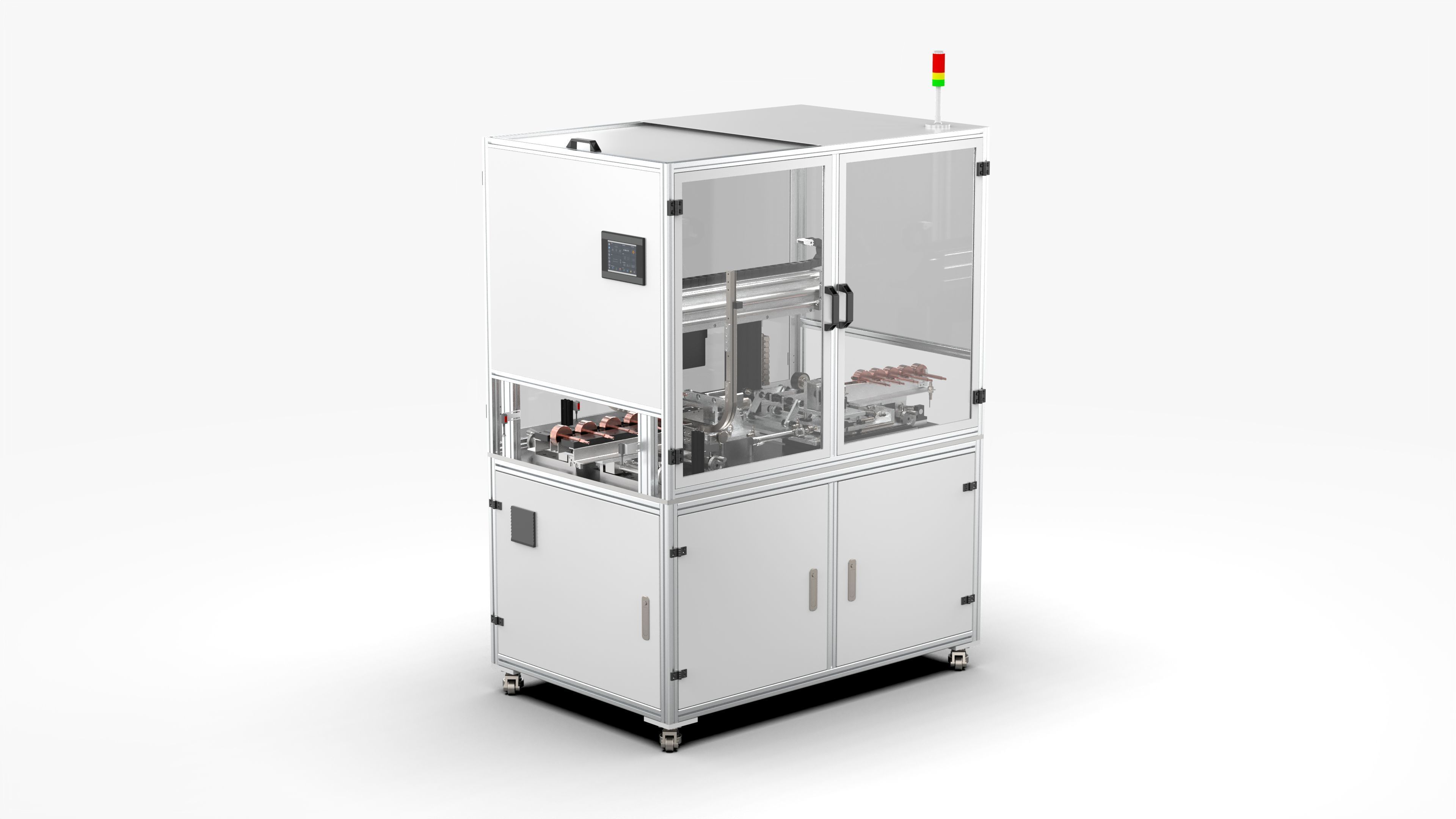 Spring and Anti-Rust Oil Assembly Machine 3D model | CGTrader