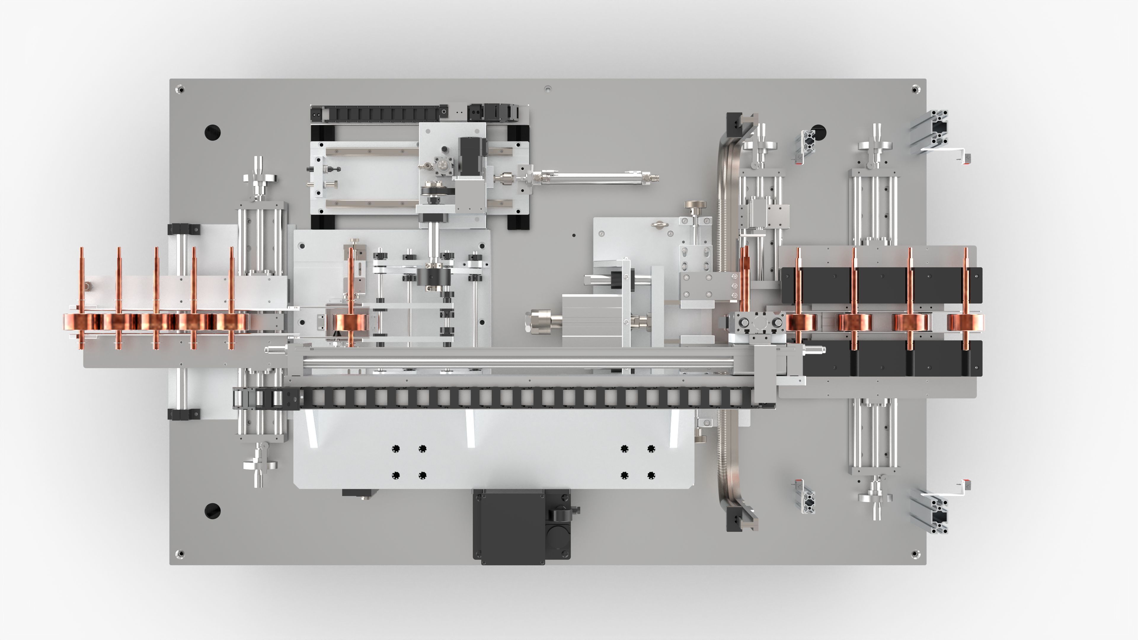 Spring and Anti-Rust Oil Assembly Machine 3D model | CGTrader