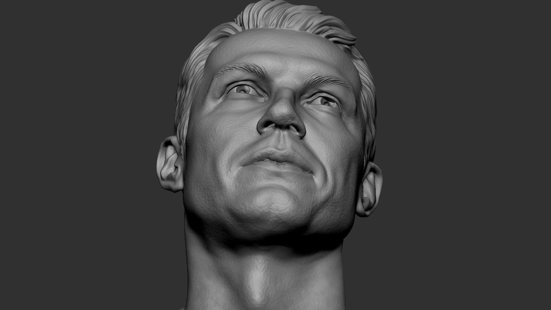 Cristiano Ronaldo 3D model 3D printable | CGTrader