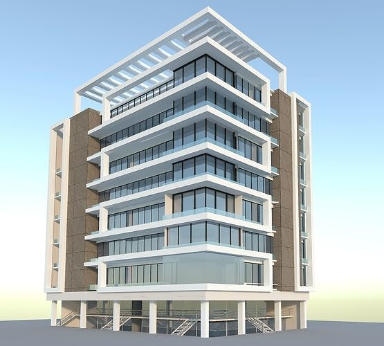 City Building 3D model | CGTrader