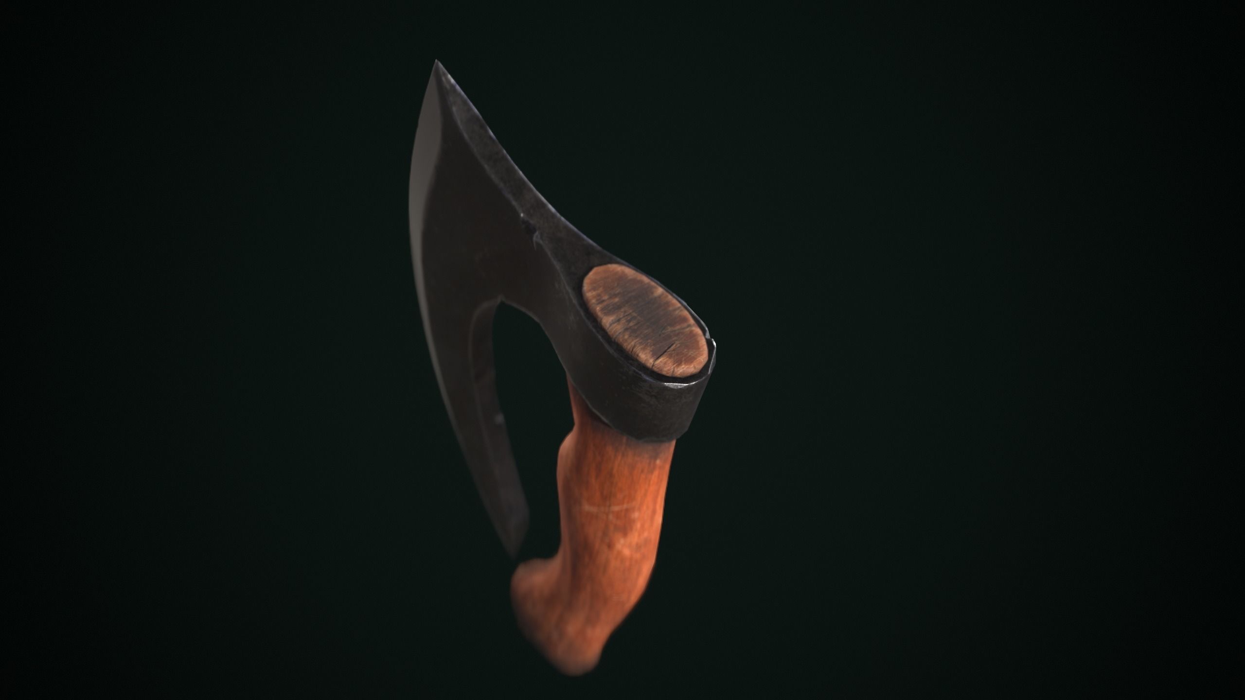 3D model Small Handle Axe VR / AR / low-poly | CGTrader