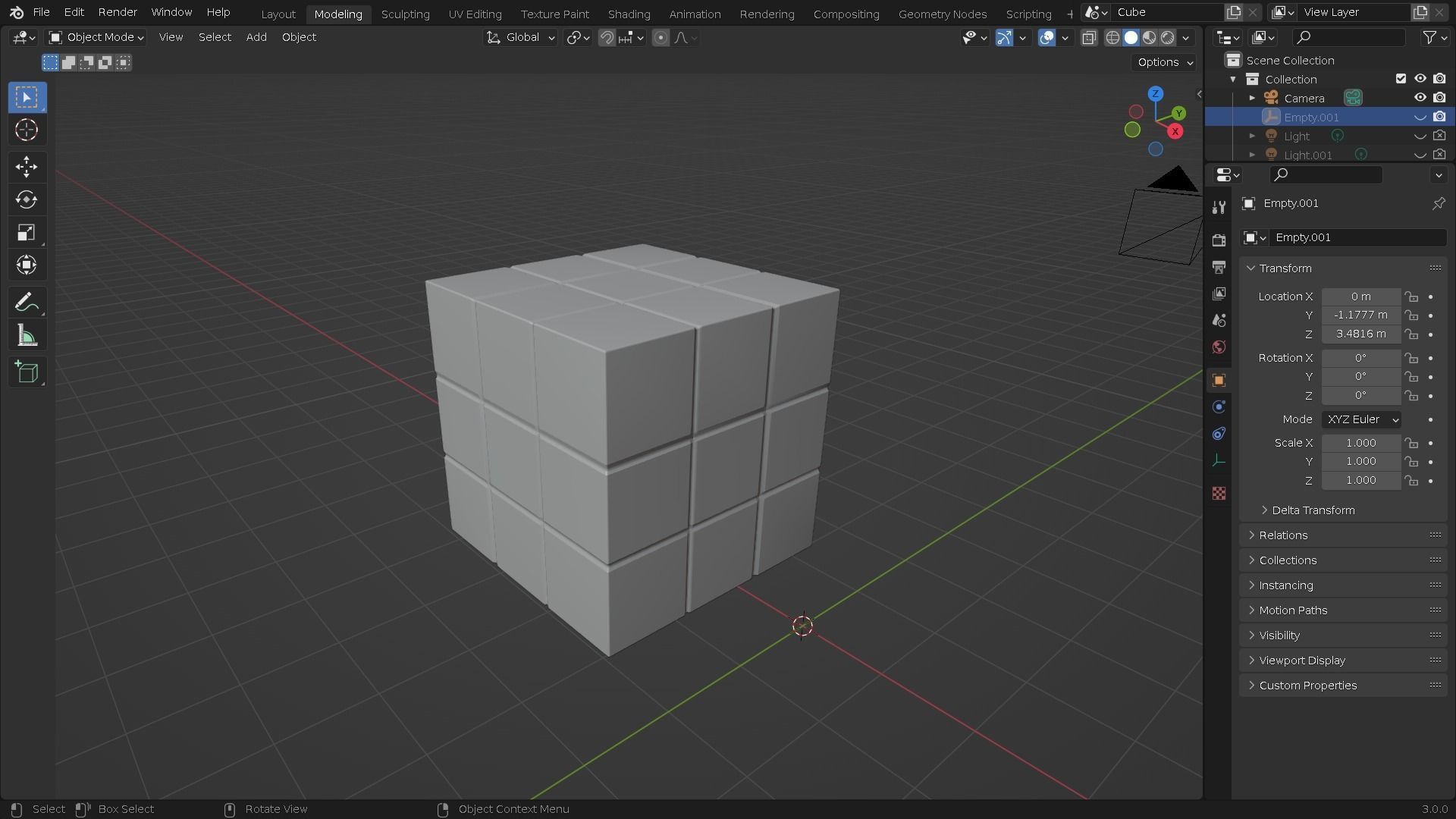Realistic Rubik Cube free 3D model | CGTrader