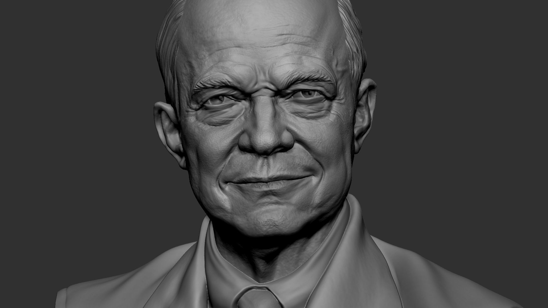Dwight Eisenhower 3D model 3D printable | CGTrader