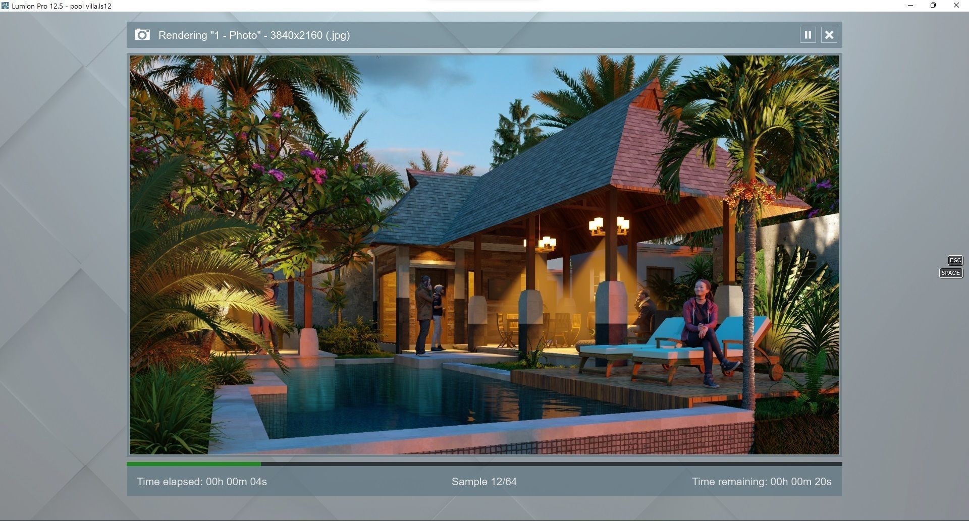 Scene Lumion 12 5 By Yoga4arch Plus 3d Model 3d Model Cgtrader