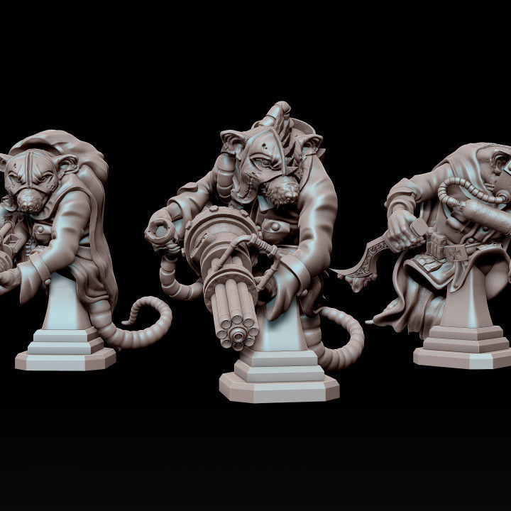 FANTASY WWII REICH RATMAN ALL IN PACK 3D model 3D printable | CGTrader