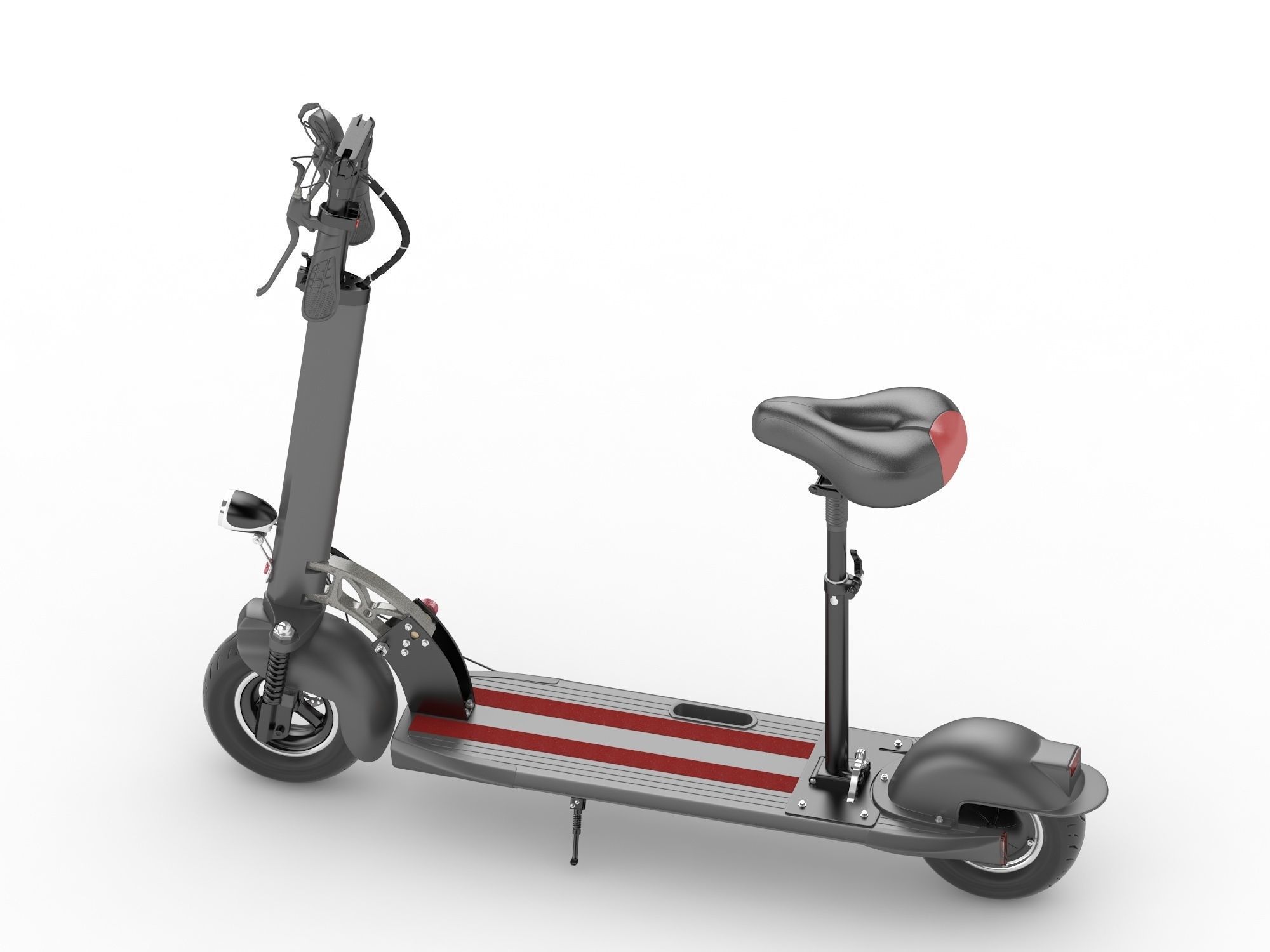 trolleybus electromobile motorbike 3D model animated rigged | CGTrader