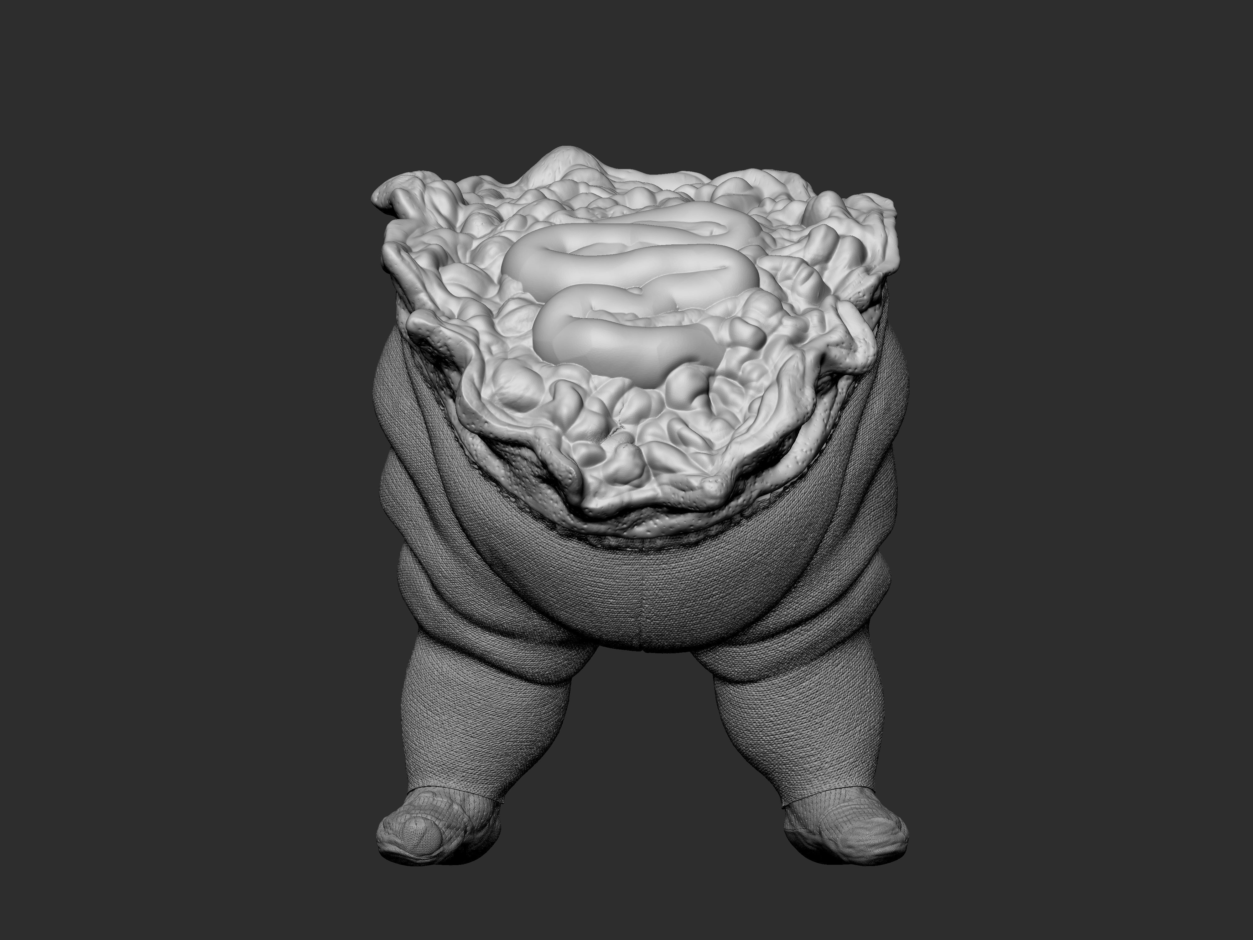 Fat Zombie - Boomer - Left 4 Dead- STL 3D model 3D printable | CGTrader
