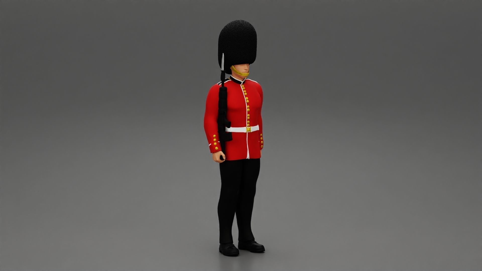 British honour guard 3D model 3D printable | CGTrader