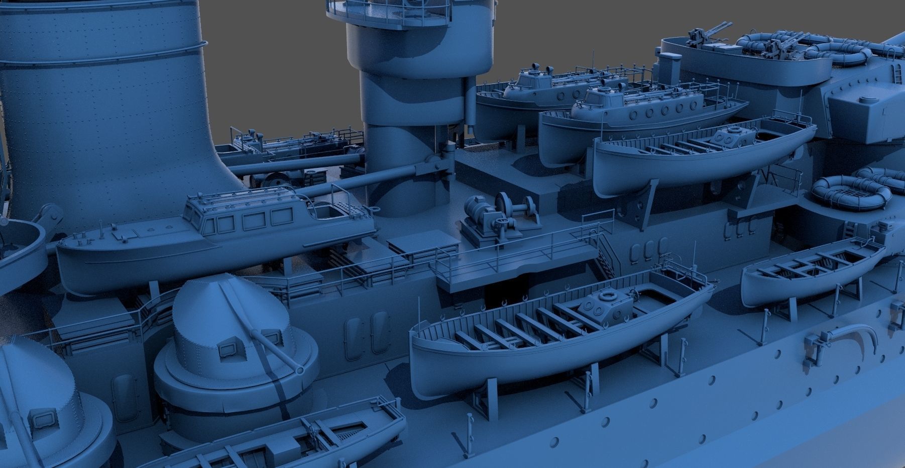 Battleship RN Roma - Personal license - 1-200 scale 3D model 3D ...
