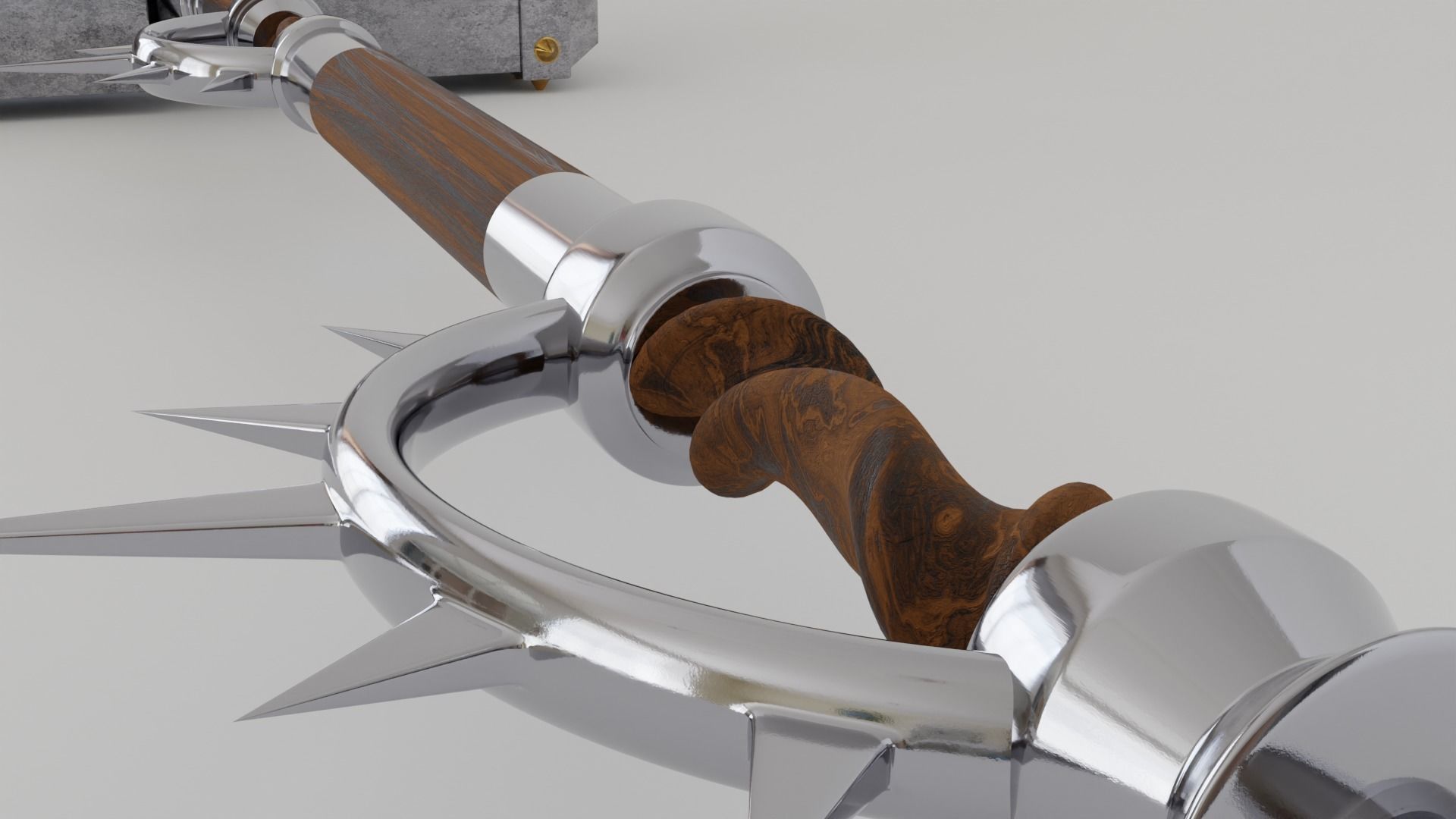 Twohanded Hammer 3D model | CGTrader