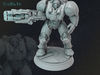 Commander Brutus - Sci-fi War 3D model 3D printable | CGTrader