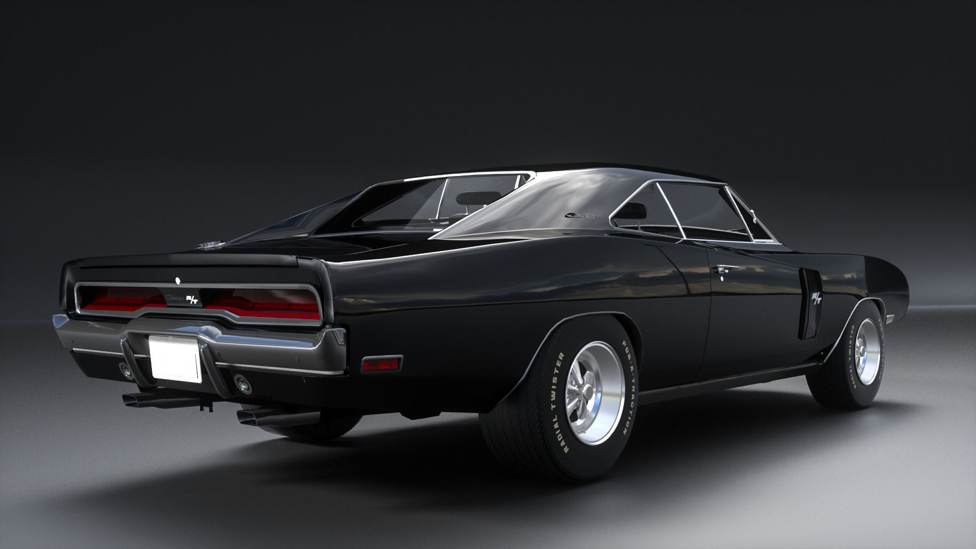 dodge charger 3D model | CGTrader