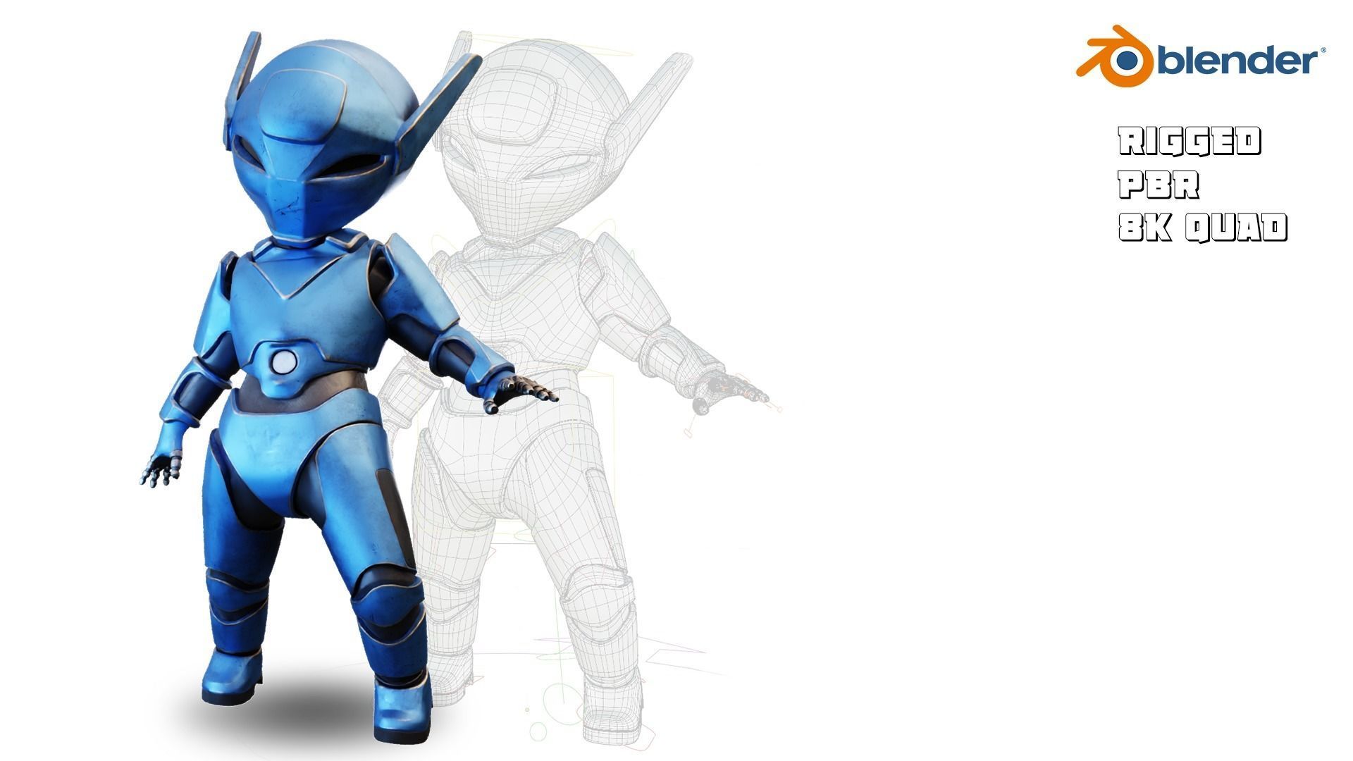 3D model Tiny Robot Rigged VR / AR / low-poly | CGTrader