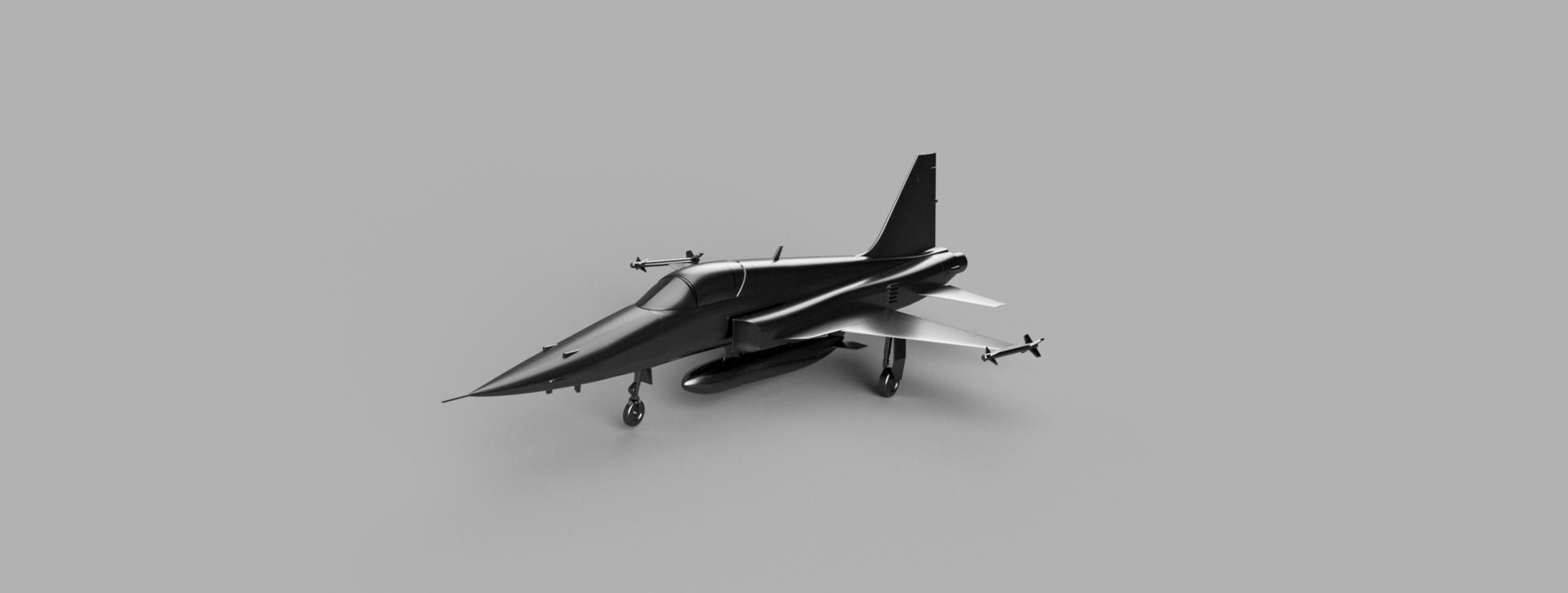 F5 Northrop scaled 3D model 3D printable | CGTrader