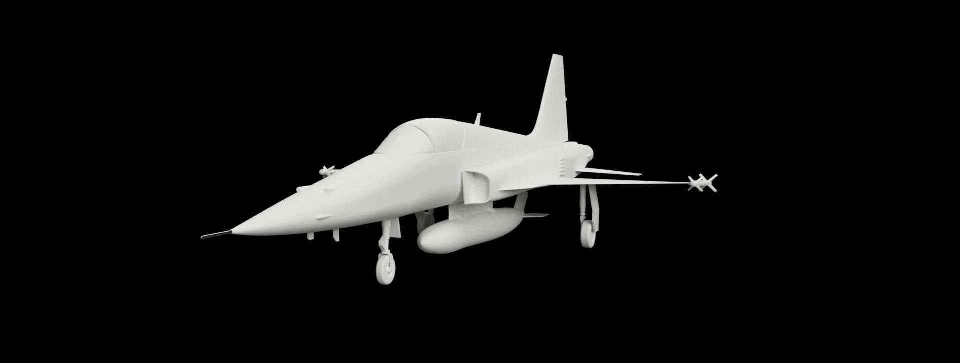 F5 Northrop scaled 3D model 3D printable | CGTrader