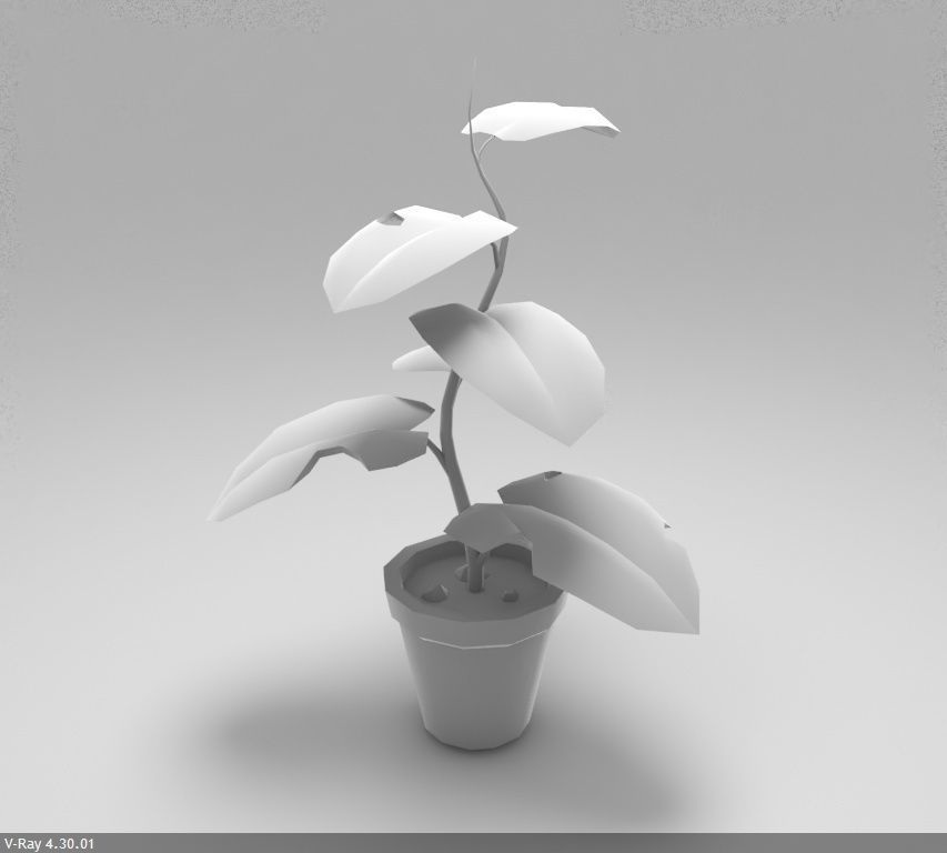 3D model Plant stylized Low Poly VR / AR / low-poly | CGTrader