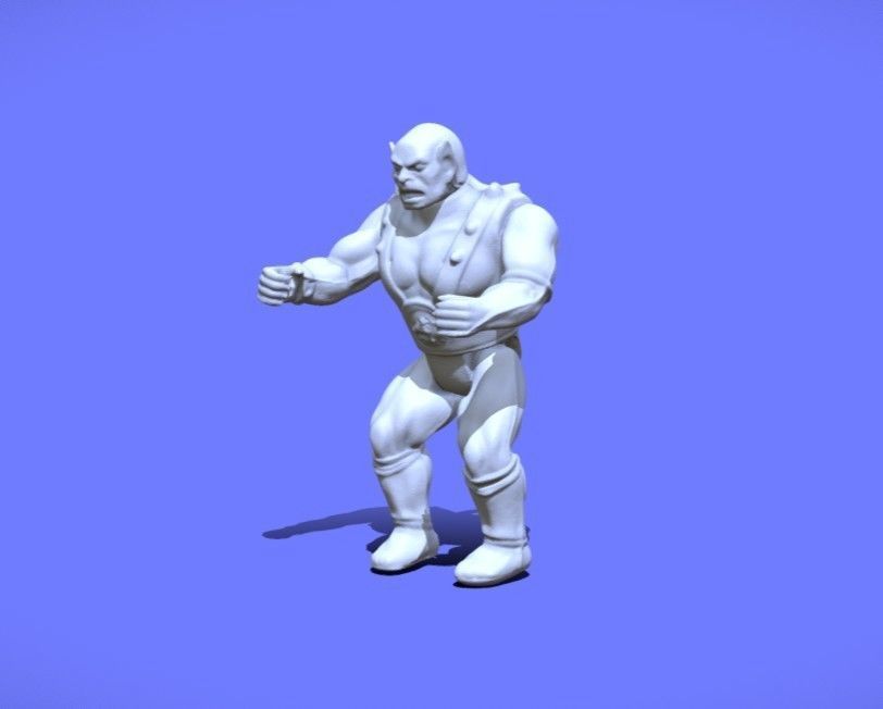 80s THUNDERCATS PANTHRO FIGURE - 3D SCAN 3D model 3D printable | CGTrader