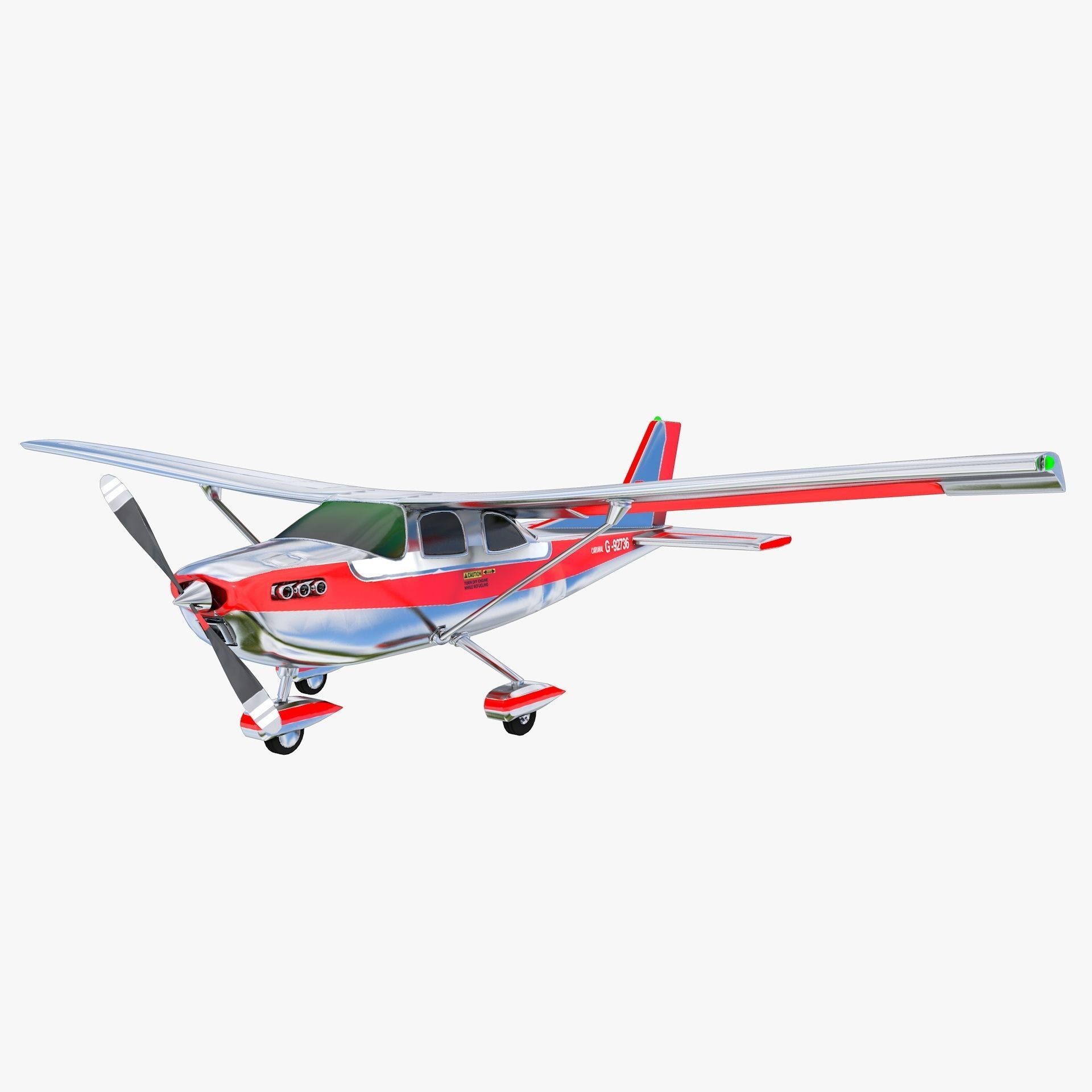 3D model Skycatcher Aircraft Aviation Plane VR / AR / low-poly | CGTrader