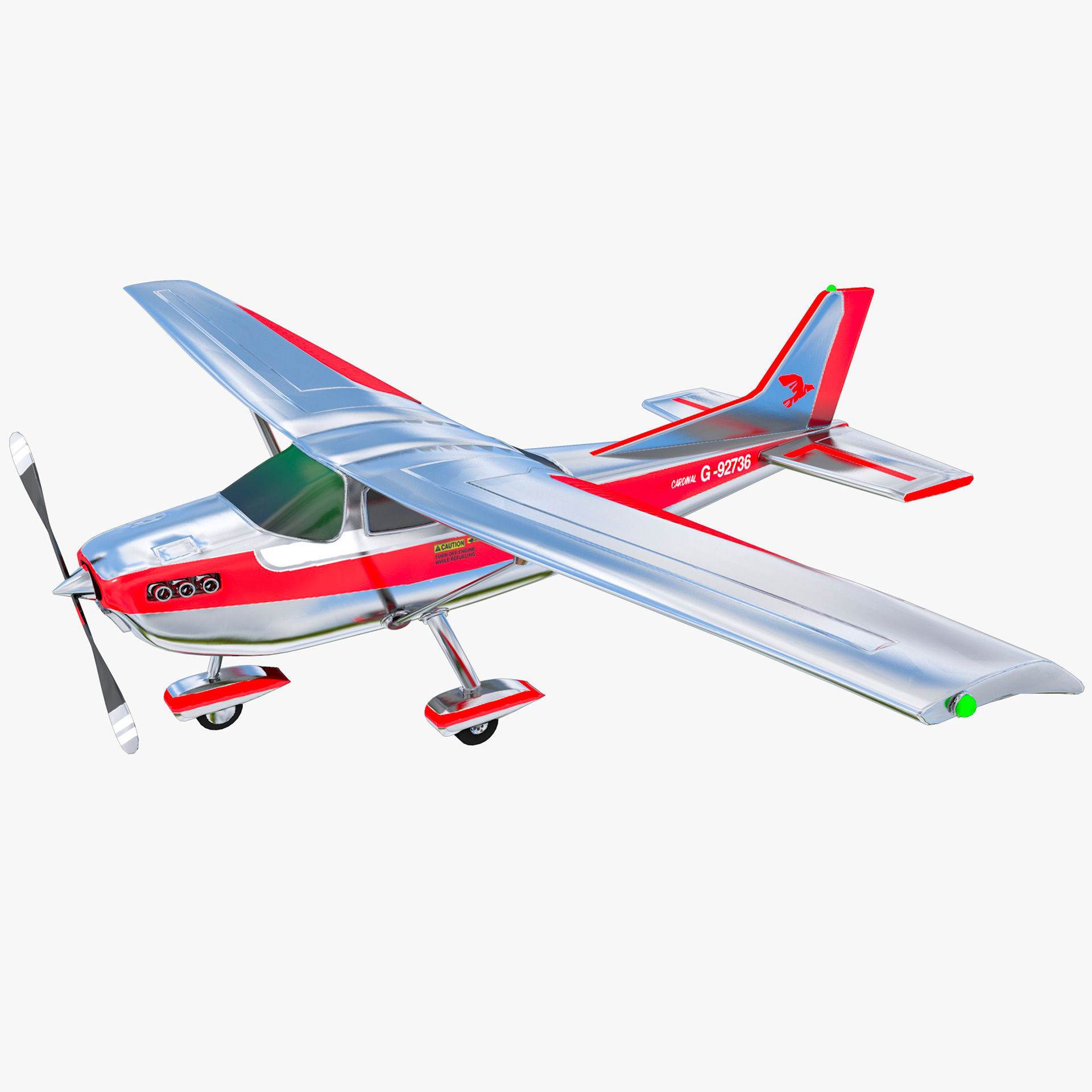 3D model Skycatcher Aircraft Aviation Plane VR / AR / low-poly | CGTrader