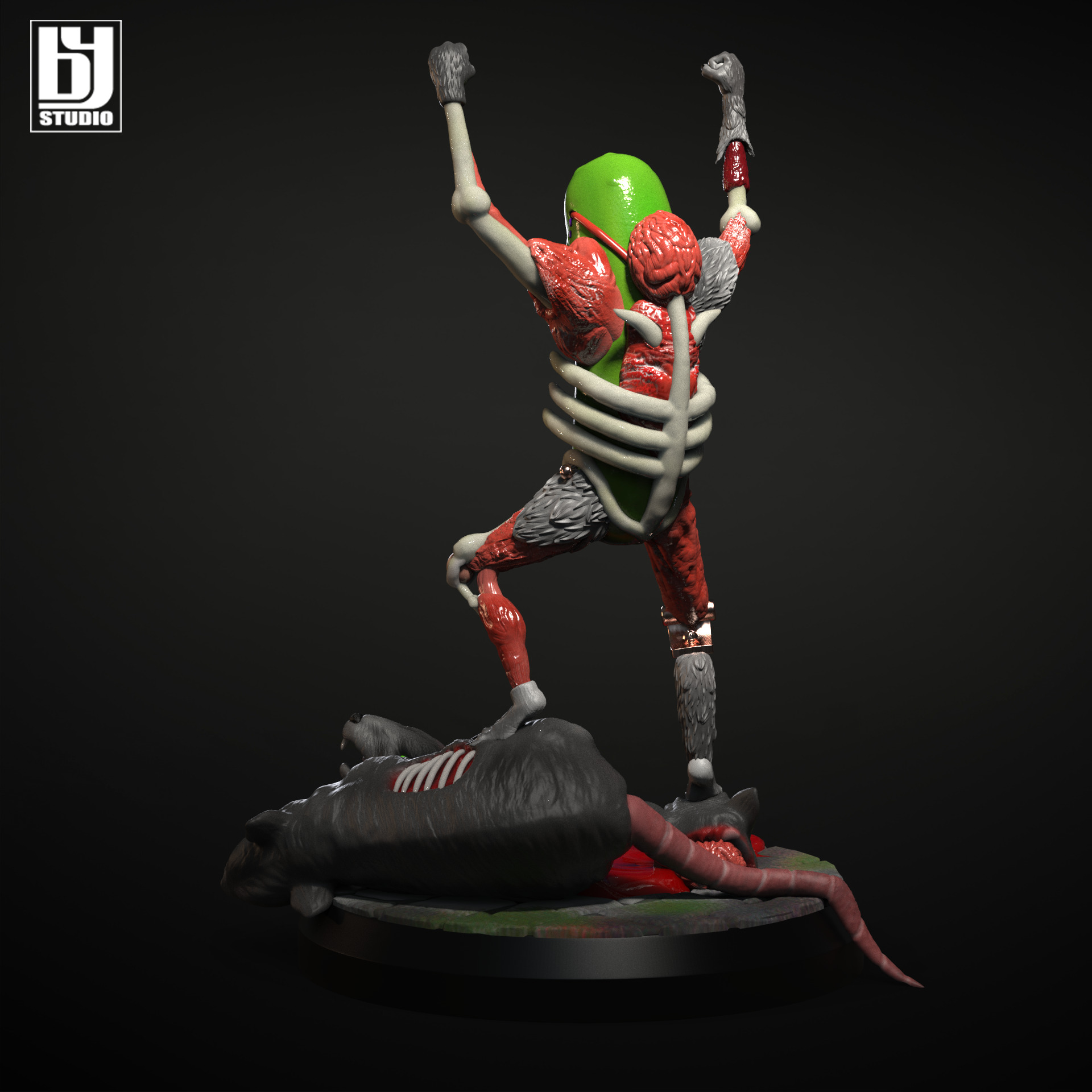 PICKLE RICK 3D Print Model STL 3D print model 3D model 3D printable ...