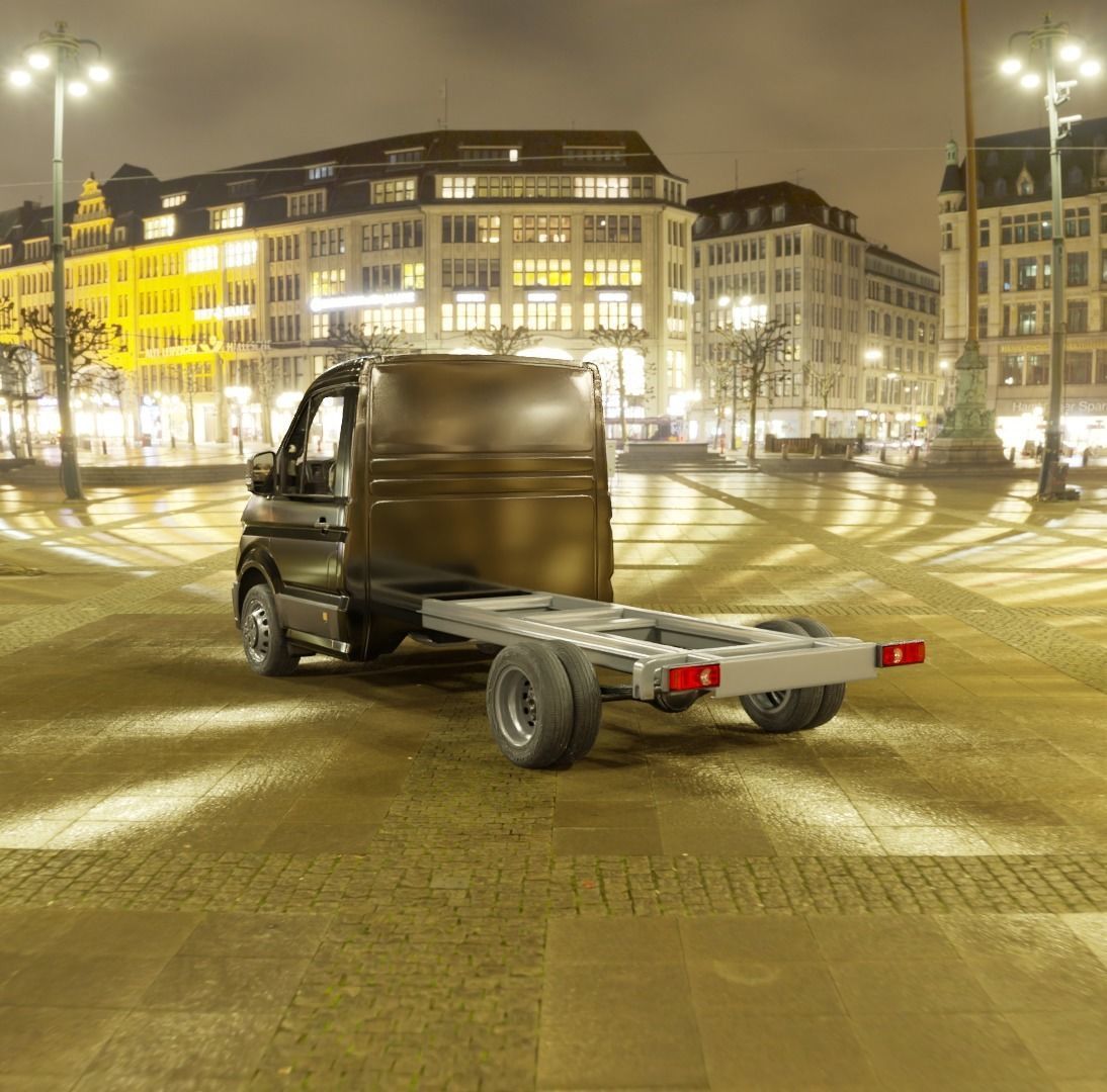 VW Crafter Pritsche 3D model | CGTrader