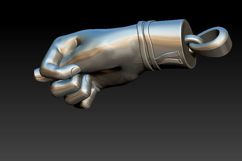 Fig Hand Sign - Figa 3D model 3D printable | CGTrader