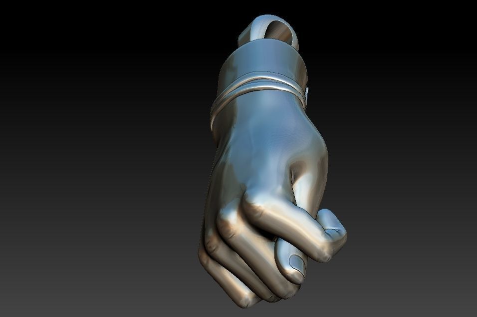 Fig Hand Sign - Figa 3D model 3D printable | CGTrader
