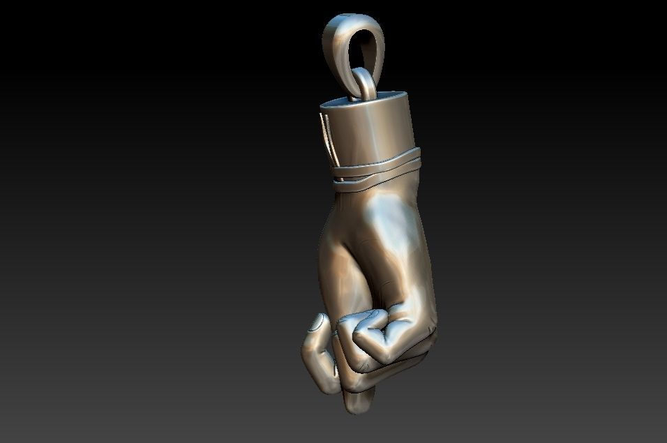 Fig Hand Sign - Figa 3D model 3D printable | CGTrader