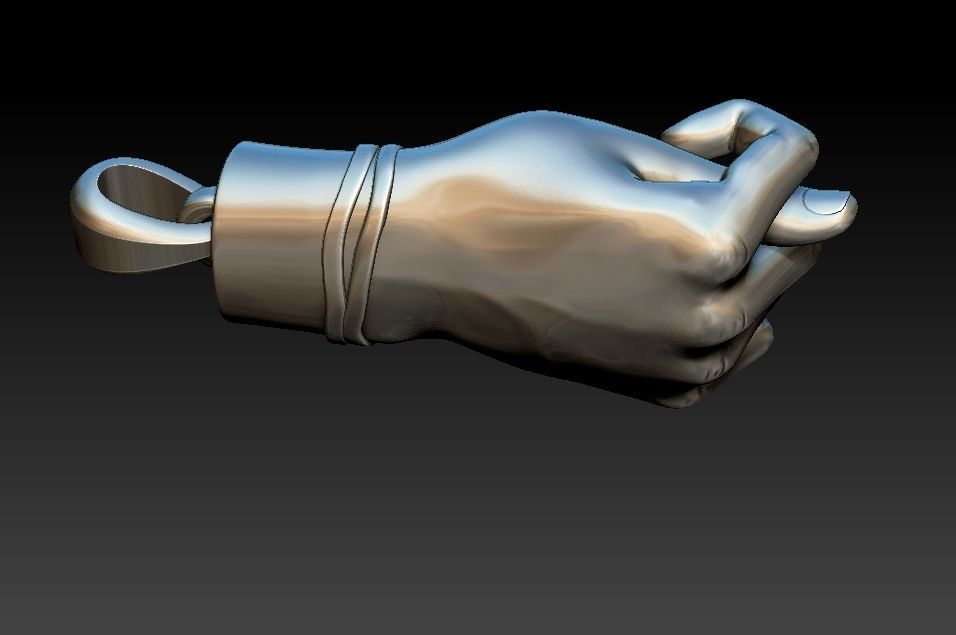 Fig Hand Sign - Figa 3D model 3D printable | CGTrader