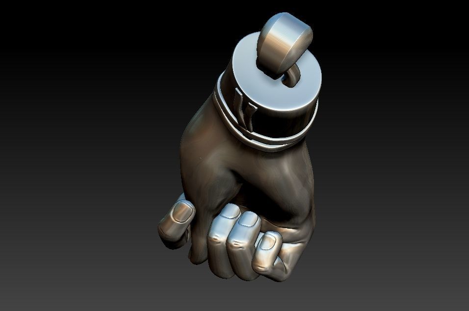 Fig Hand Sign - Figa 3D model 3D printable | CGTrader