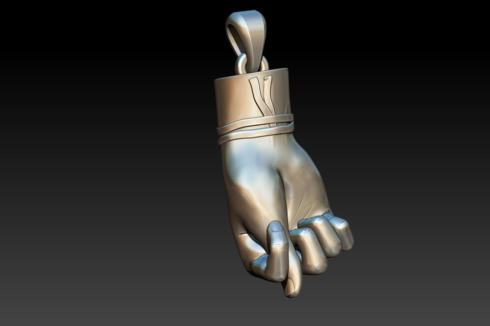 Fig Hand Sign - Figa 3D model 3D printable | CGTrader