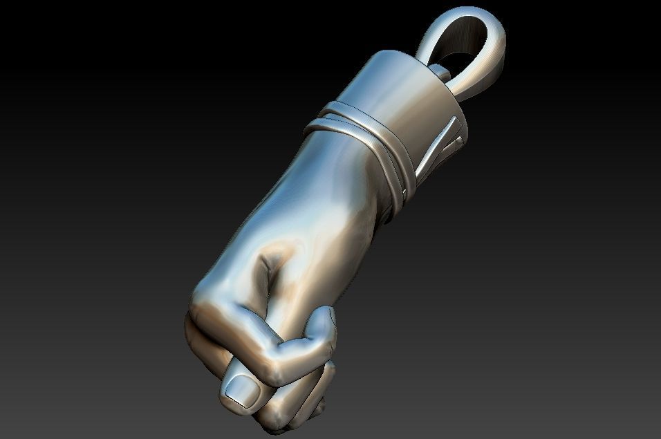 Fig Hand Sign - Figa 3D model 3D printable | CGTrader