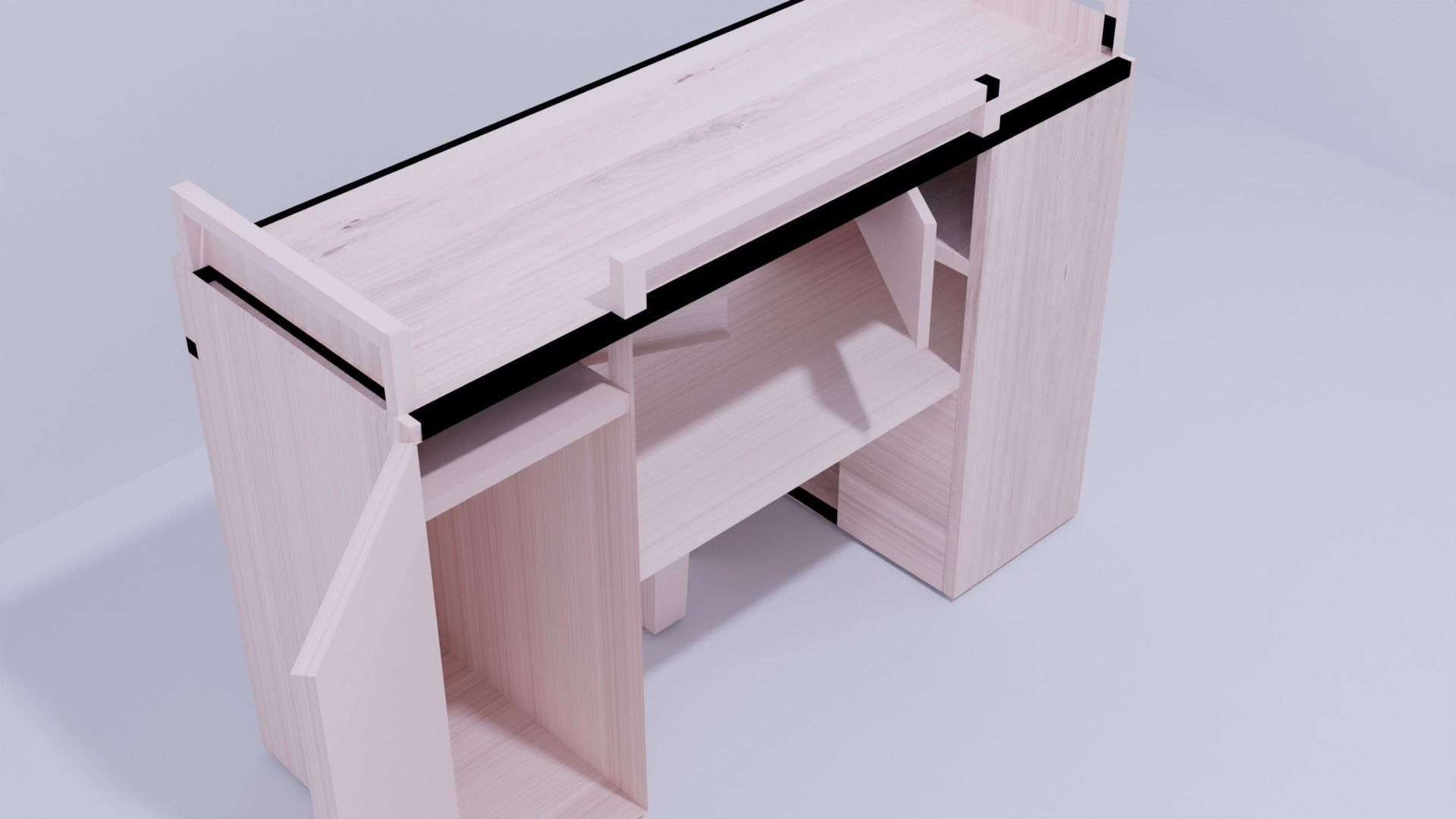 INHA University in Tashkent dormitory bed 3D model | CGTrader