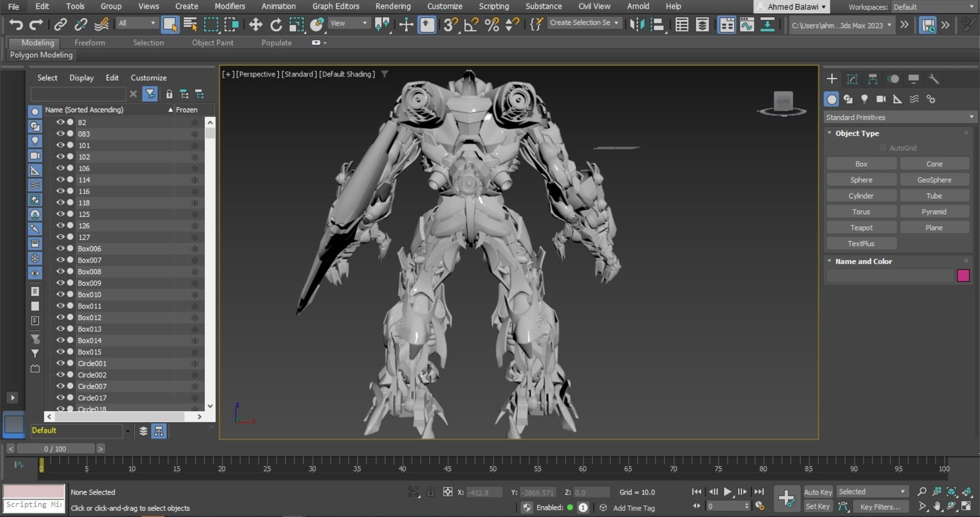 Transformers Shockwave High Quality 3Ds Model 3D model | CGTrader