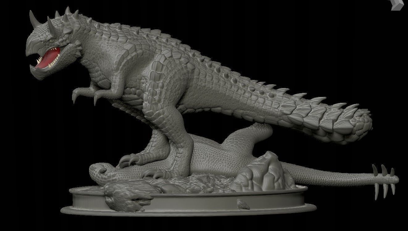 The Dread jaw Grimmsaurs 3D Printing Model 3D model 3D printable | CGTrader