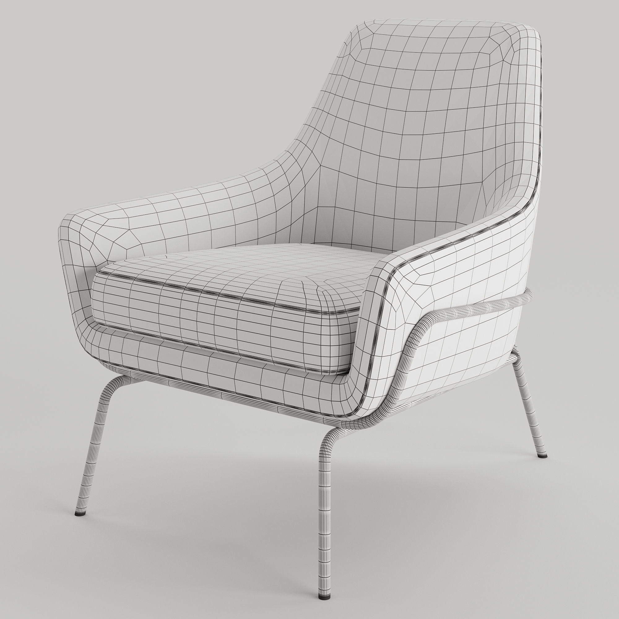 Coco Velvet Longue 3D model | CGTrader