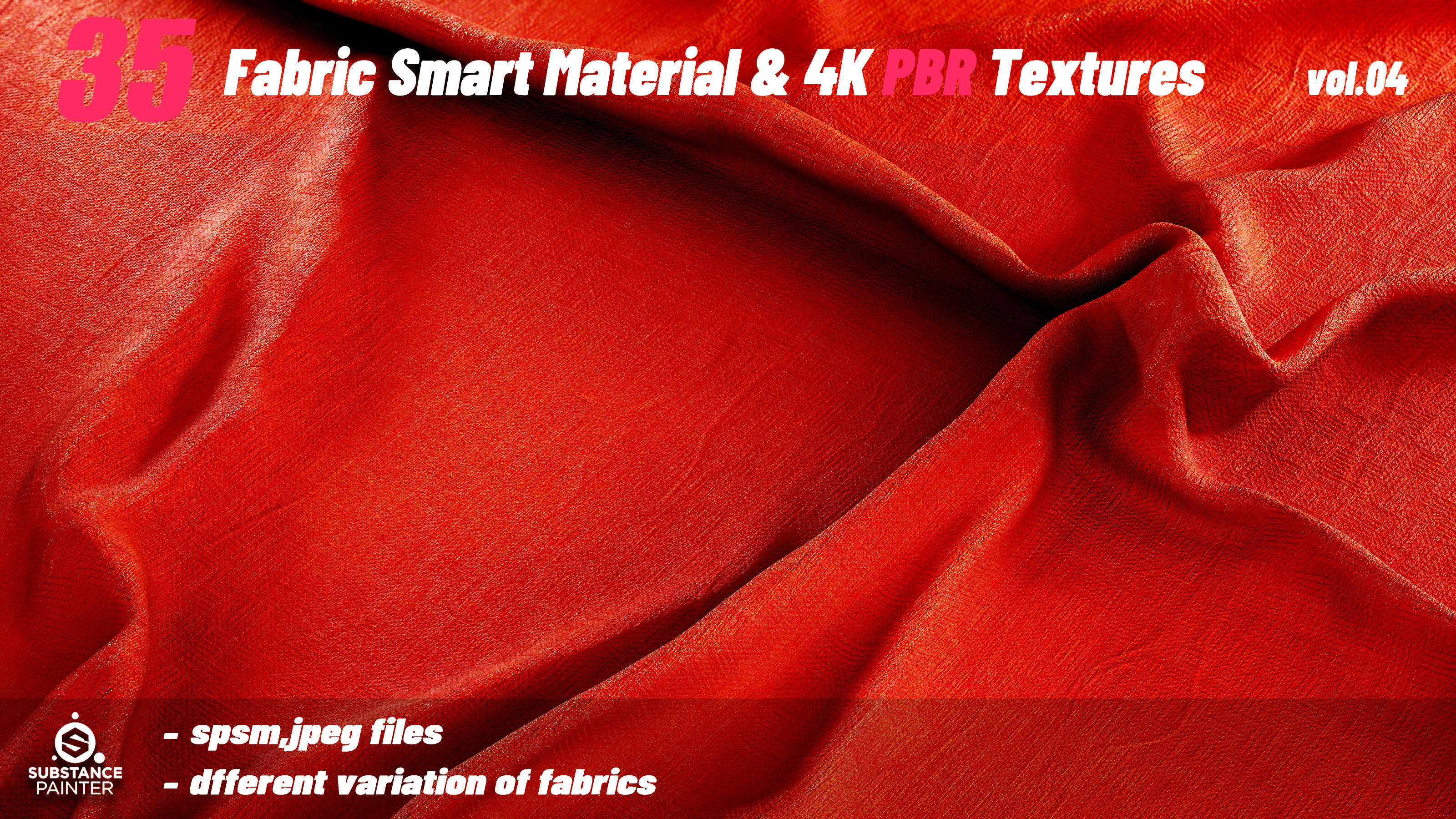35 High Quality Fabric Smart Materials and 4K PBR Texture VOL04 Texture ...